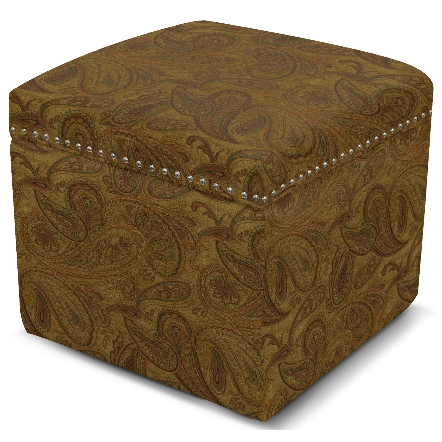 England Parson 2F0081N 6341 Storage Ottoman with Nailhead Trim ...