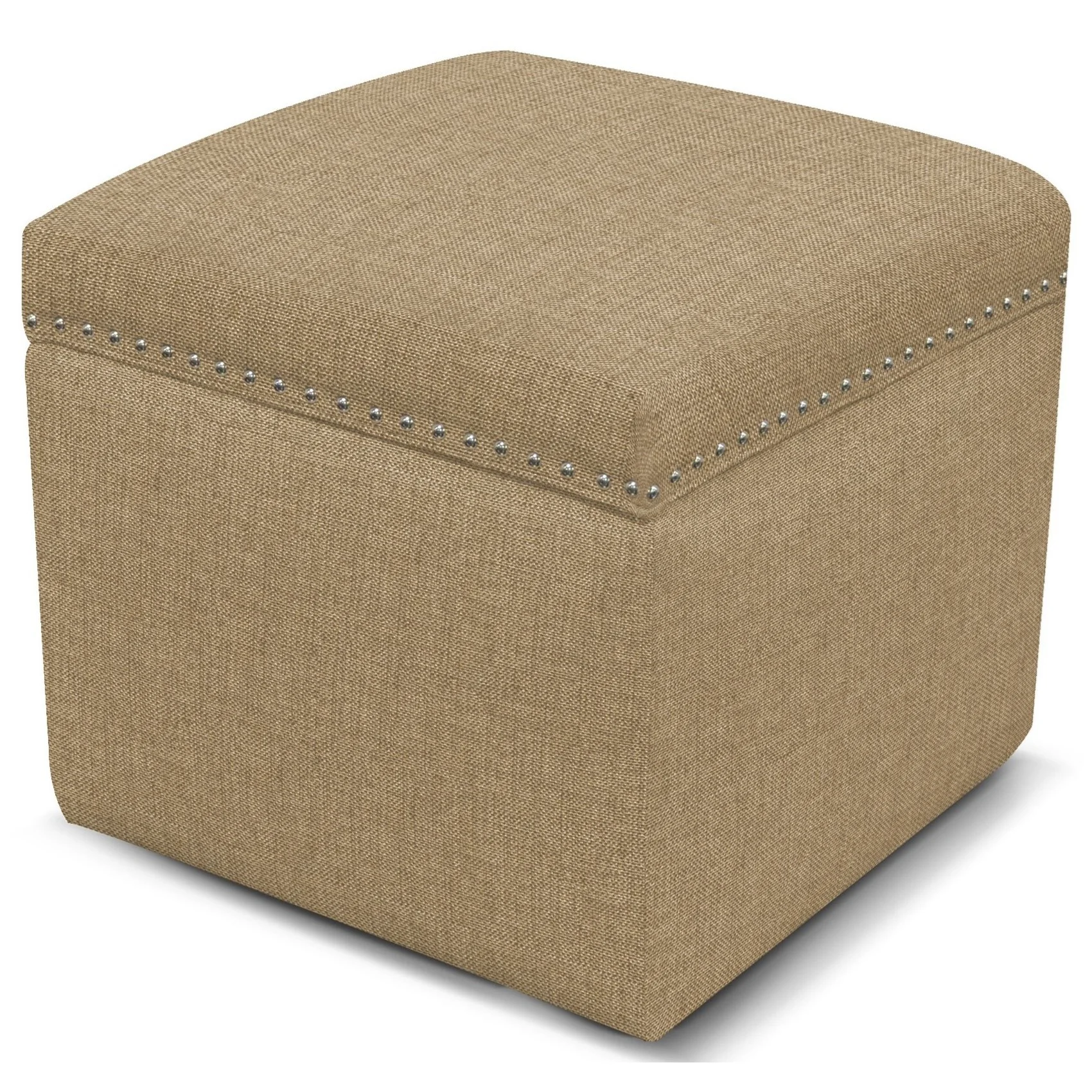 England Parson 2F0081N 7482 Transitional Storage Ottoman with Nailhead ...