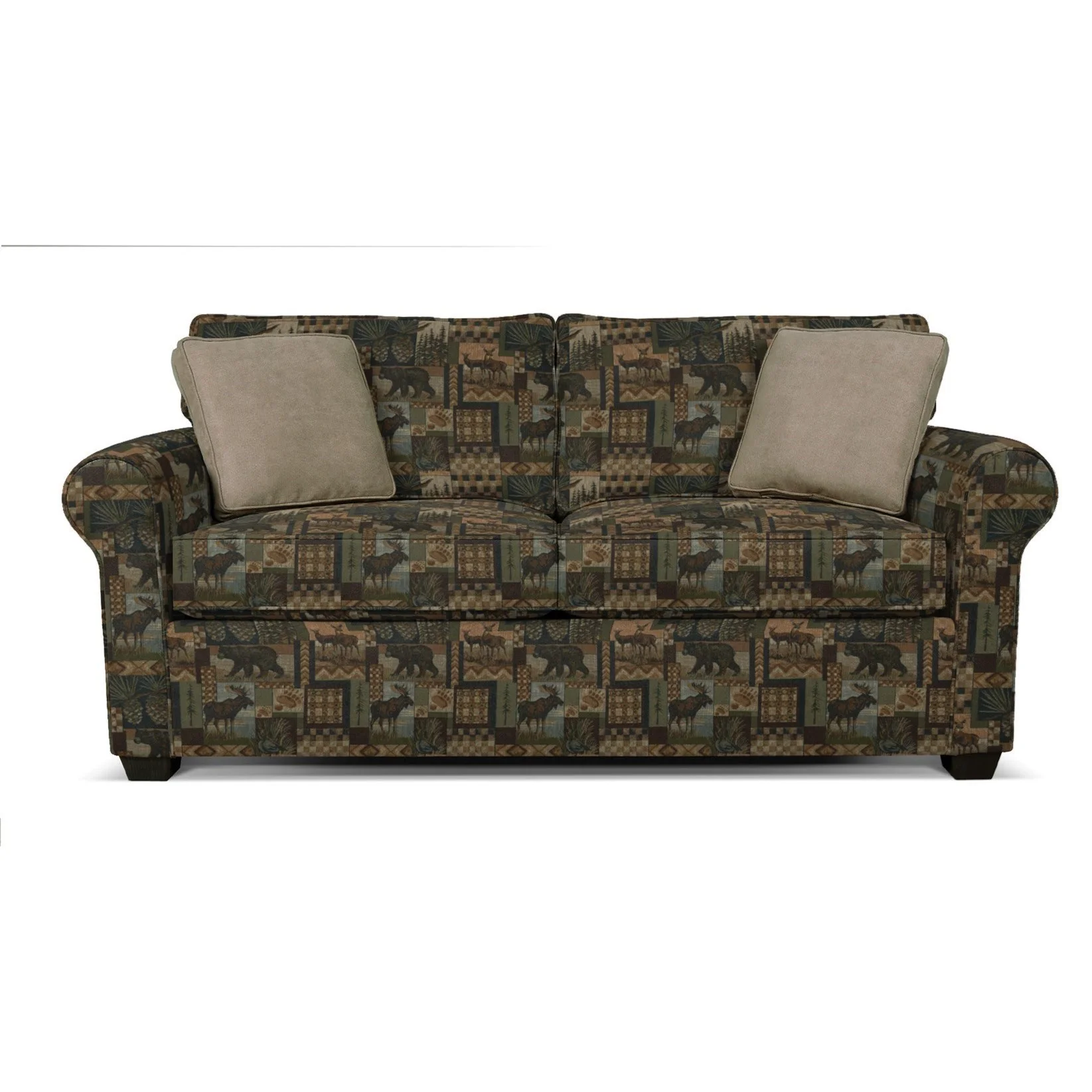 England 140 Series 148 6412 Visco Mattress Full Size Sleeper Sofa with ...