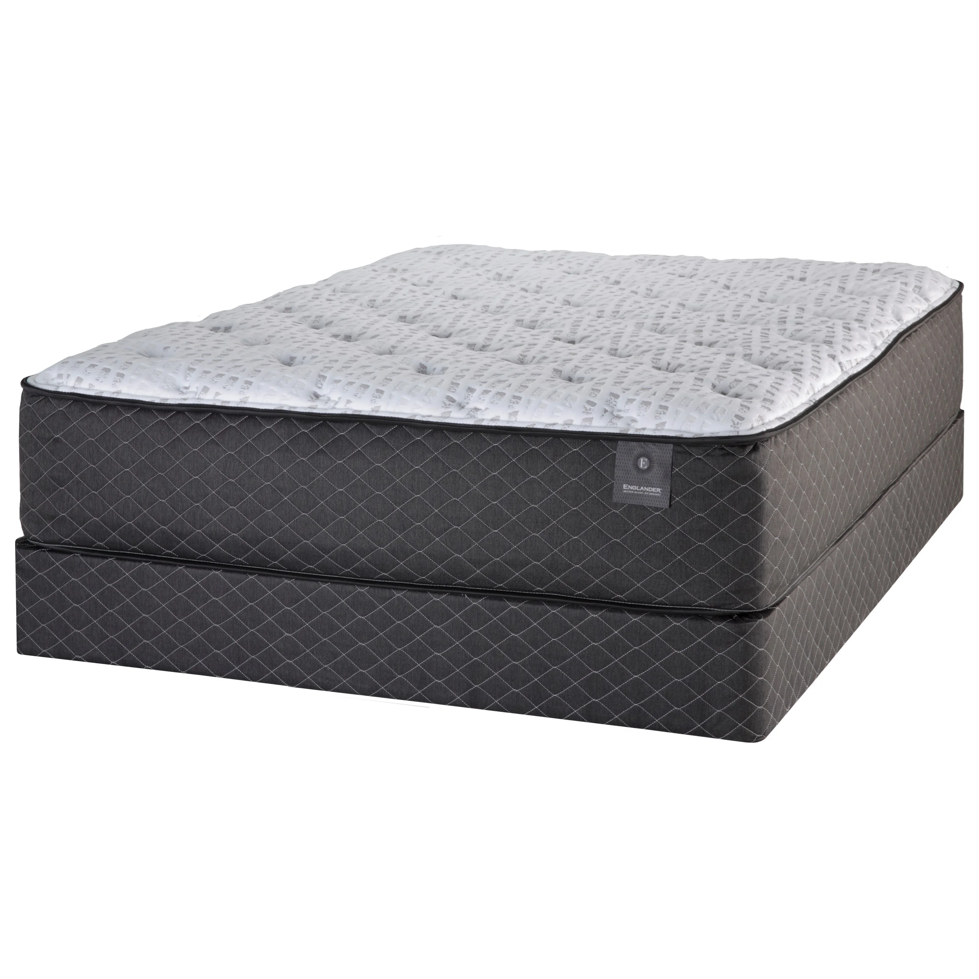 Englander Barrington Plush GYQA3DR-F+GRYFNDTN-F Full 14" Plush Pocketed ...