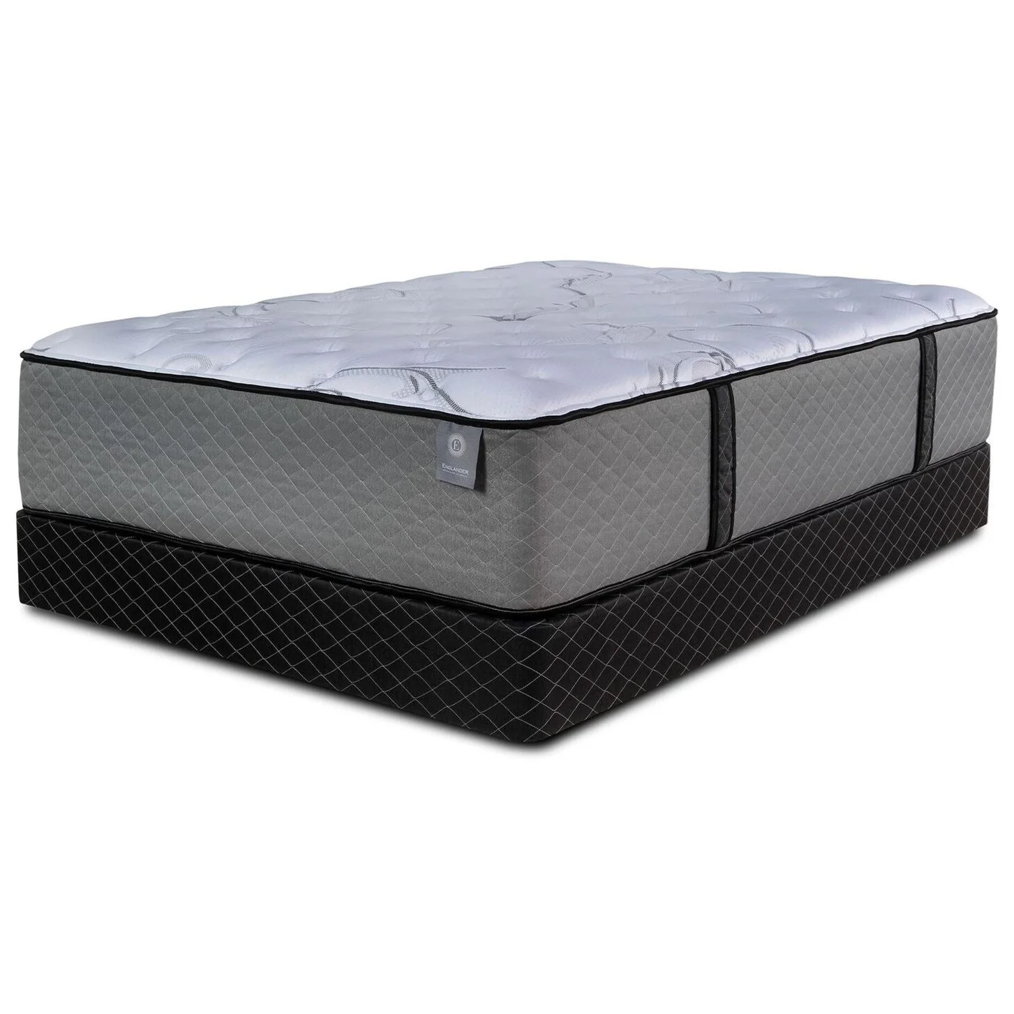 Englander Elite Plush GJEPVM-50-QM+PremFndtnLP-Q Queen 16" Plush ...