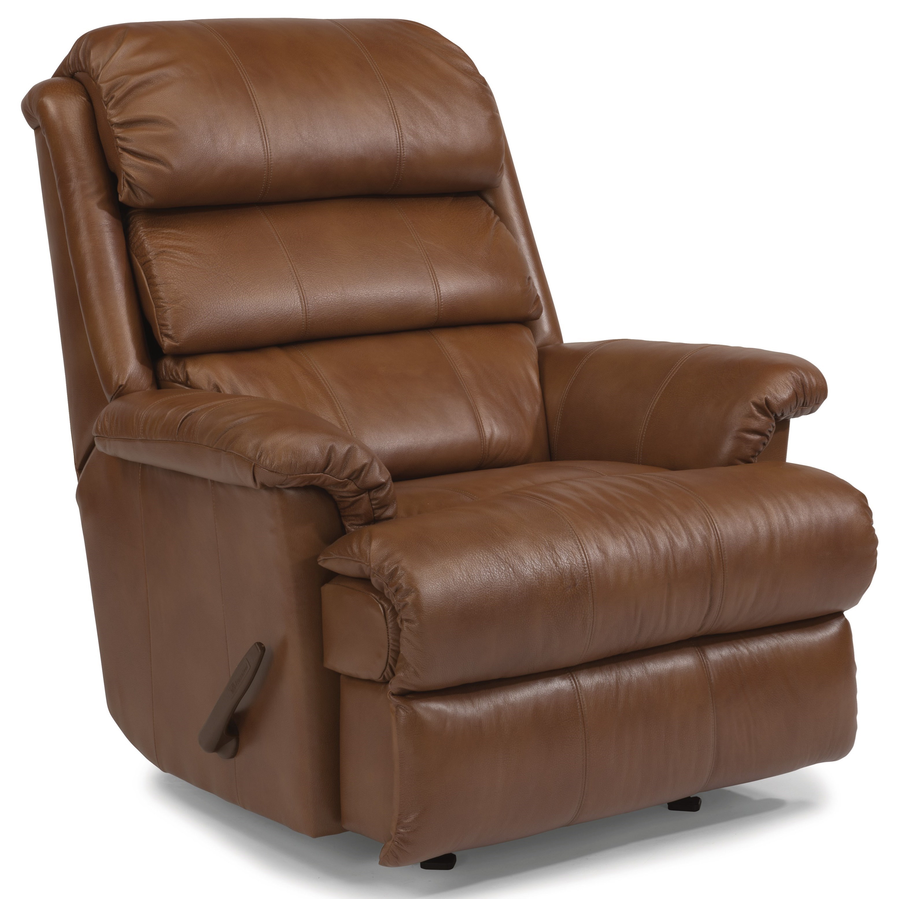 Flexsteel Yukon 3209-510 Casual Rocking Recliner with Channel-Tufted ...