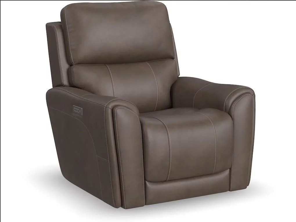 Flexsteel Carter 1587-50PH Carter Power Recliner with Power Headrest ...