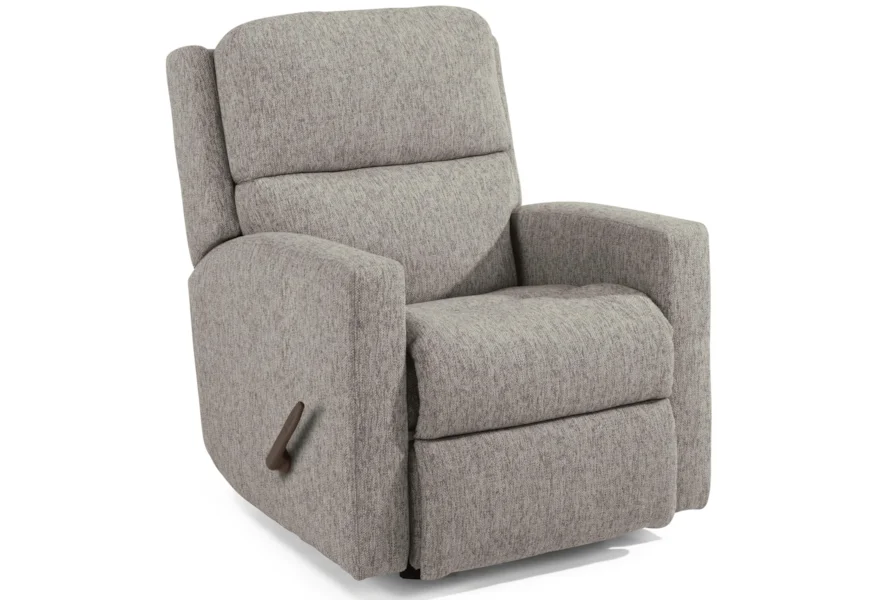 Flexsteel Chip Transitional Rocking Recliner with Track Arms | Howell ... Flexsteel Chip Transitional Rocking Recliner with Track Arms | Howell ...