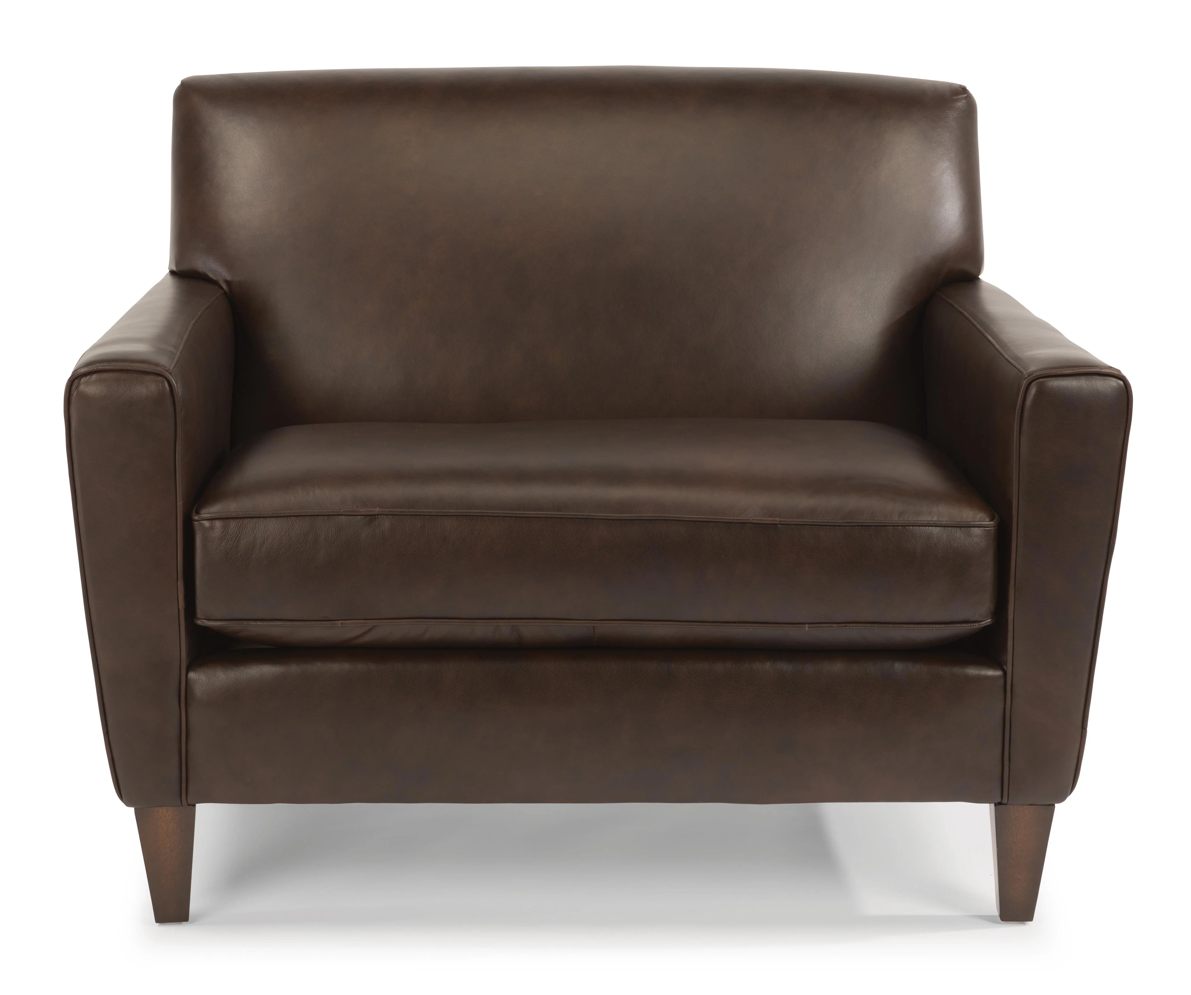 Flexsteel Digby 3966-101 Contemporary Chair and a Half with Track ...
