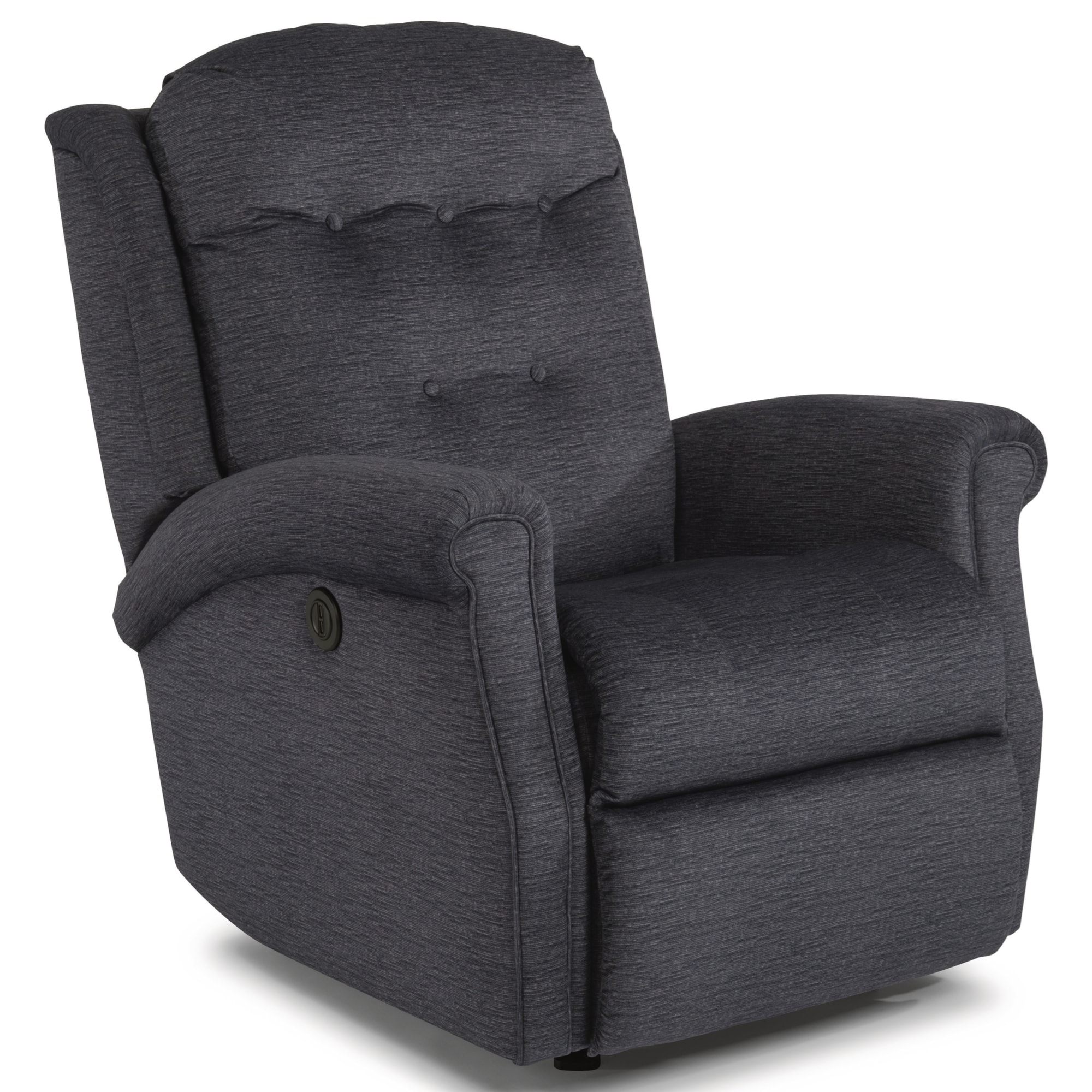 Flexsteel Minnie 2884-51M 955-40 Transitional Power Rocking Recliner ...