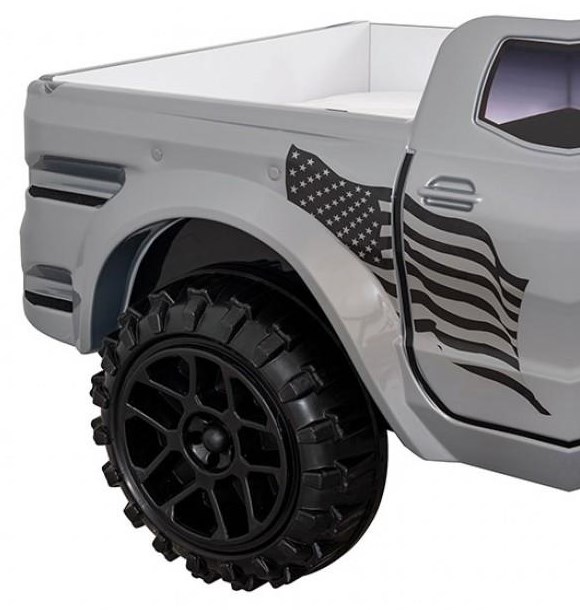 Furniture of America - FOA Truck FOA7725GY Twin Truck Bed Grey | Del ...