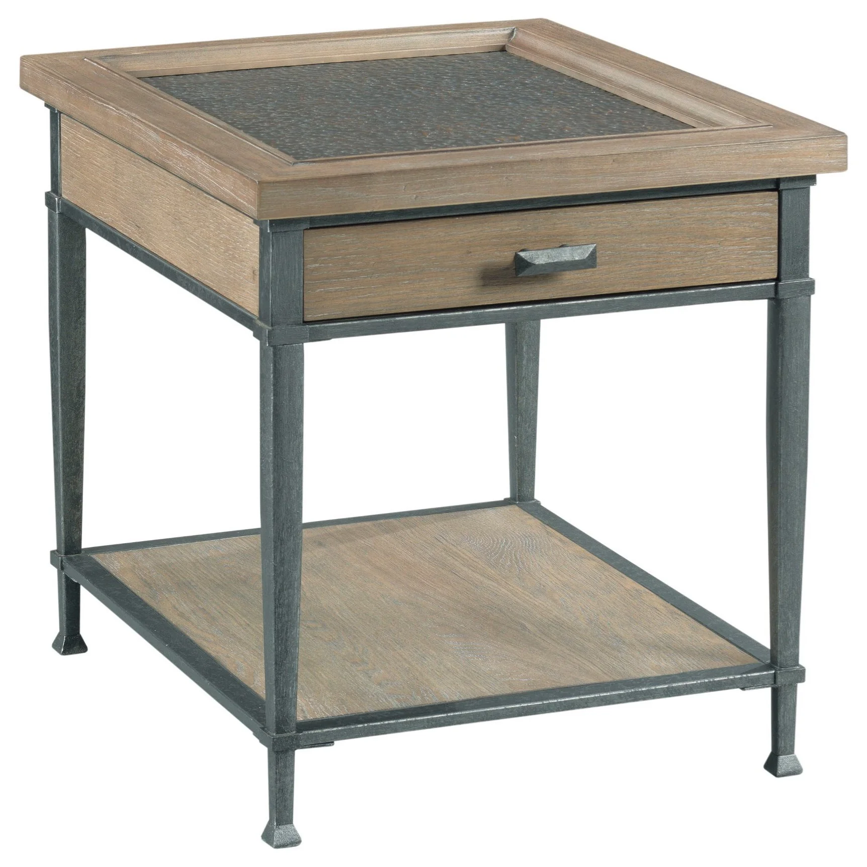 Hammary Austin 955-917 Transitional Rectangular Drawer End Table ...
