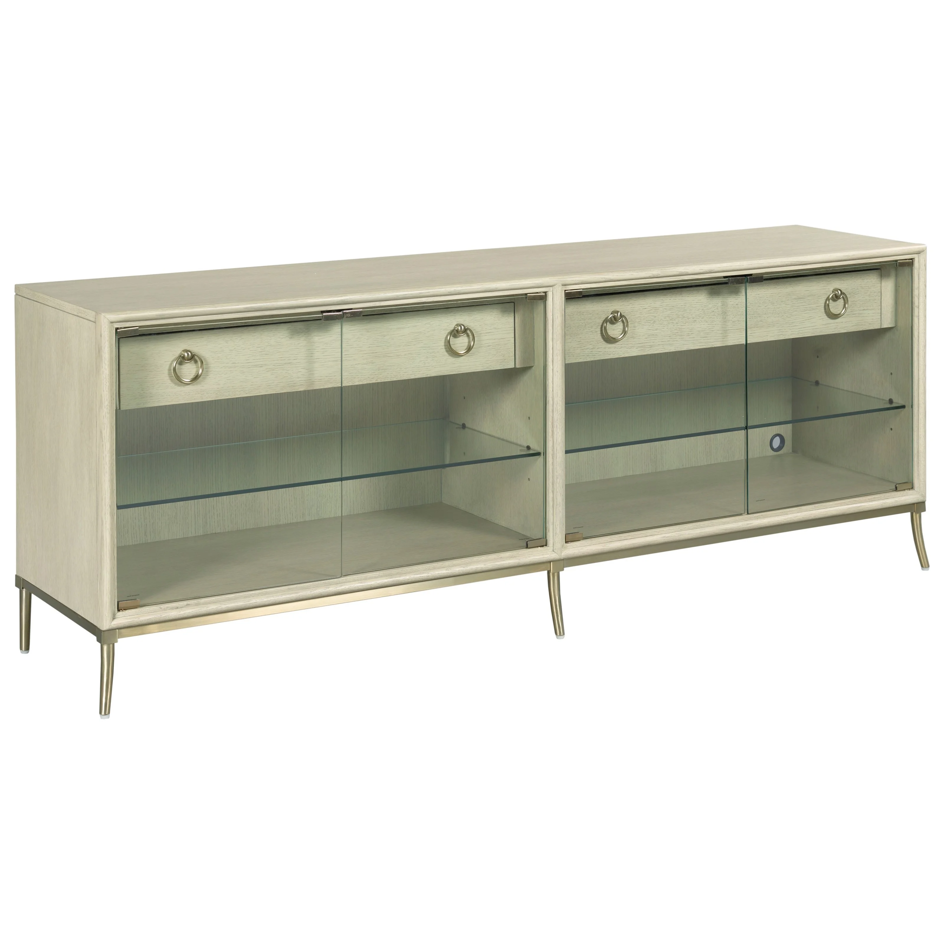 Hammary Lenox 923-585 Corsica Entertainment Console with Adjustable ...