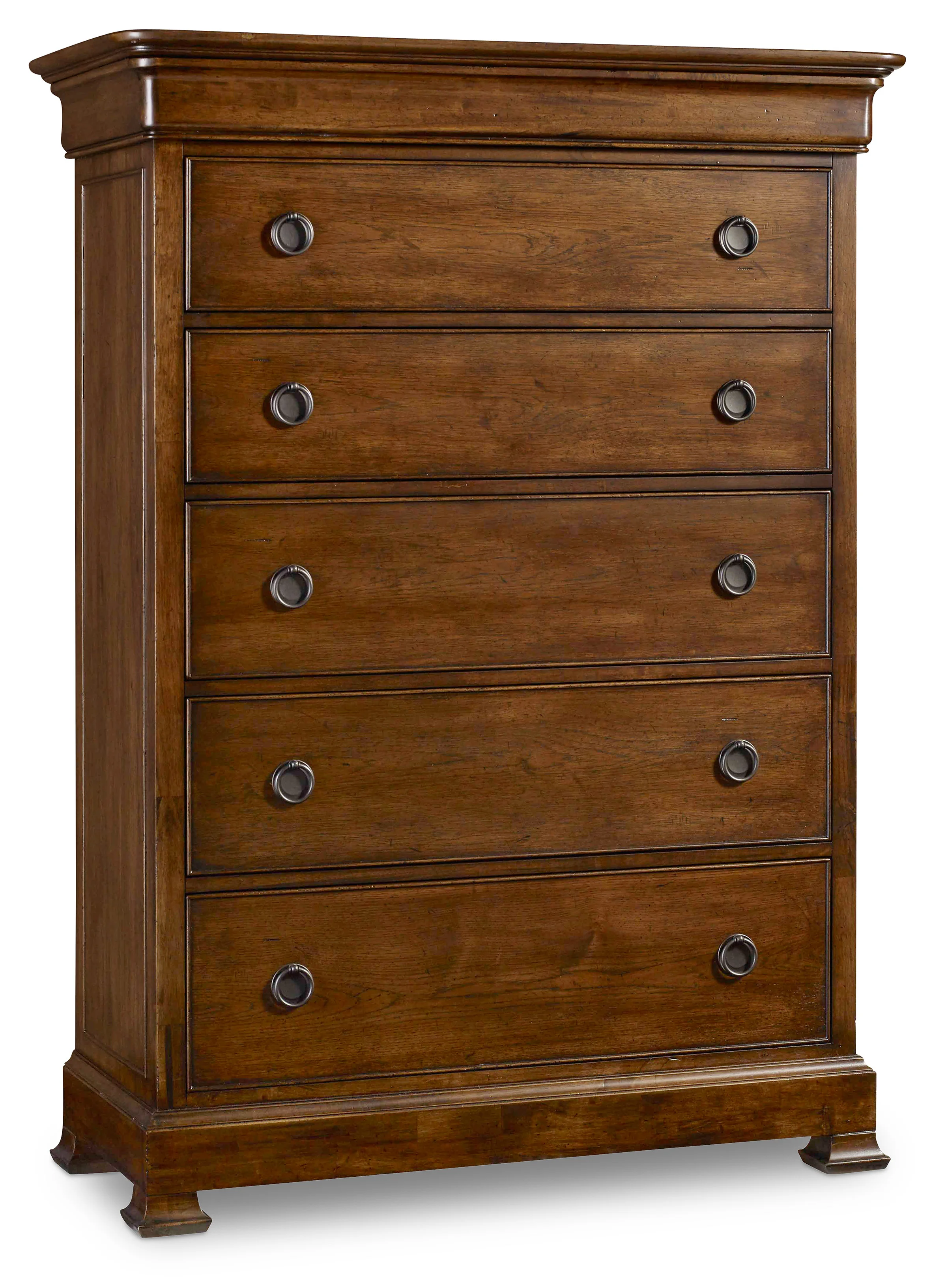 Hooker Furniture Archivist 5447-90010 Traditional 6-Drawer Chest with ...