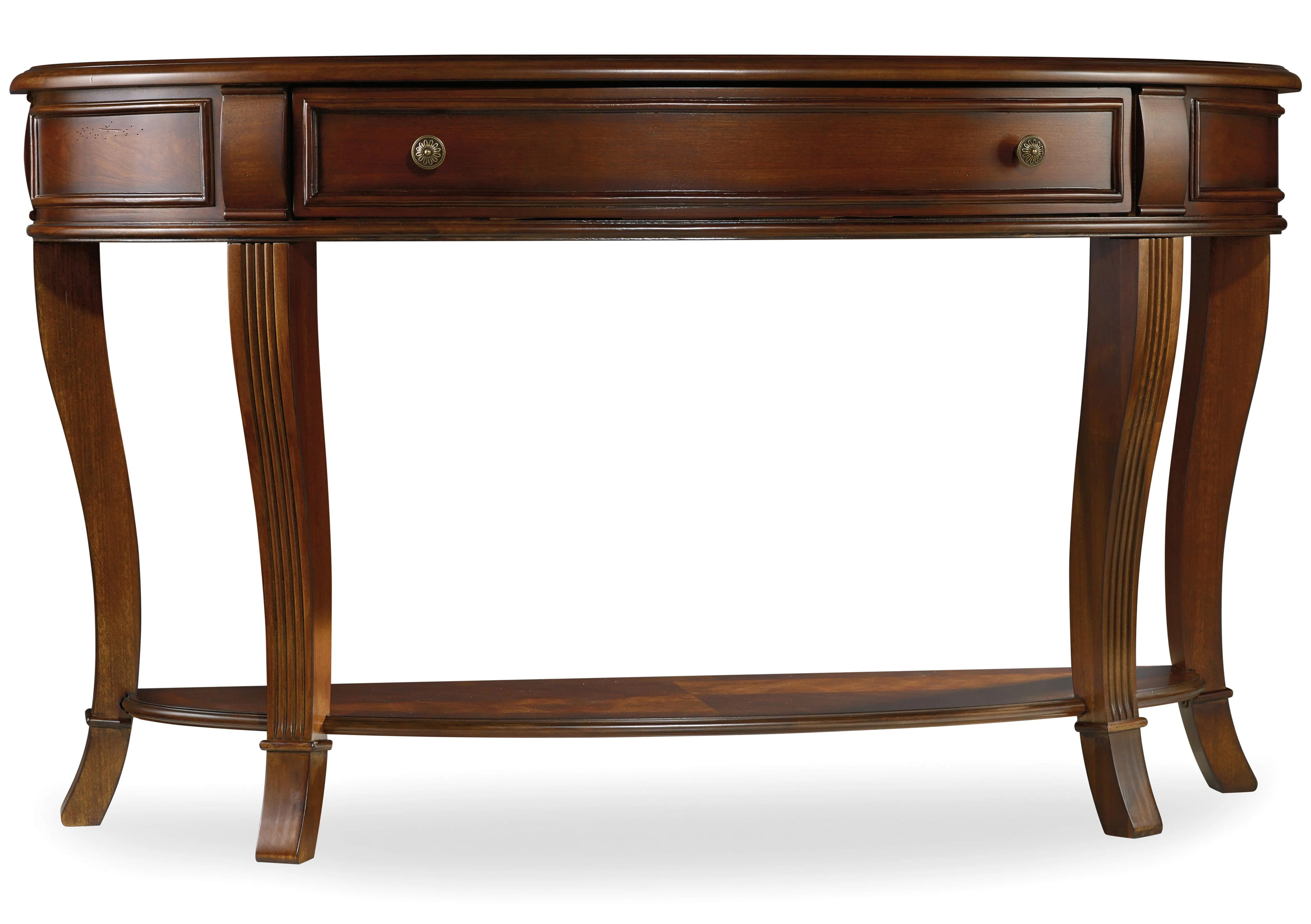 Hooker Furniture Brookhaven 281-80-151 Traditional 1-Drawer Sofa Table ...
