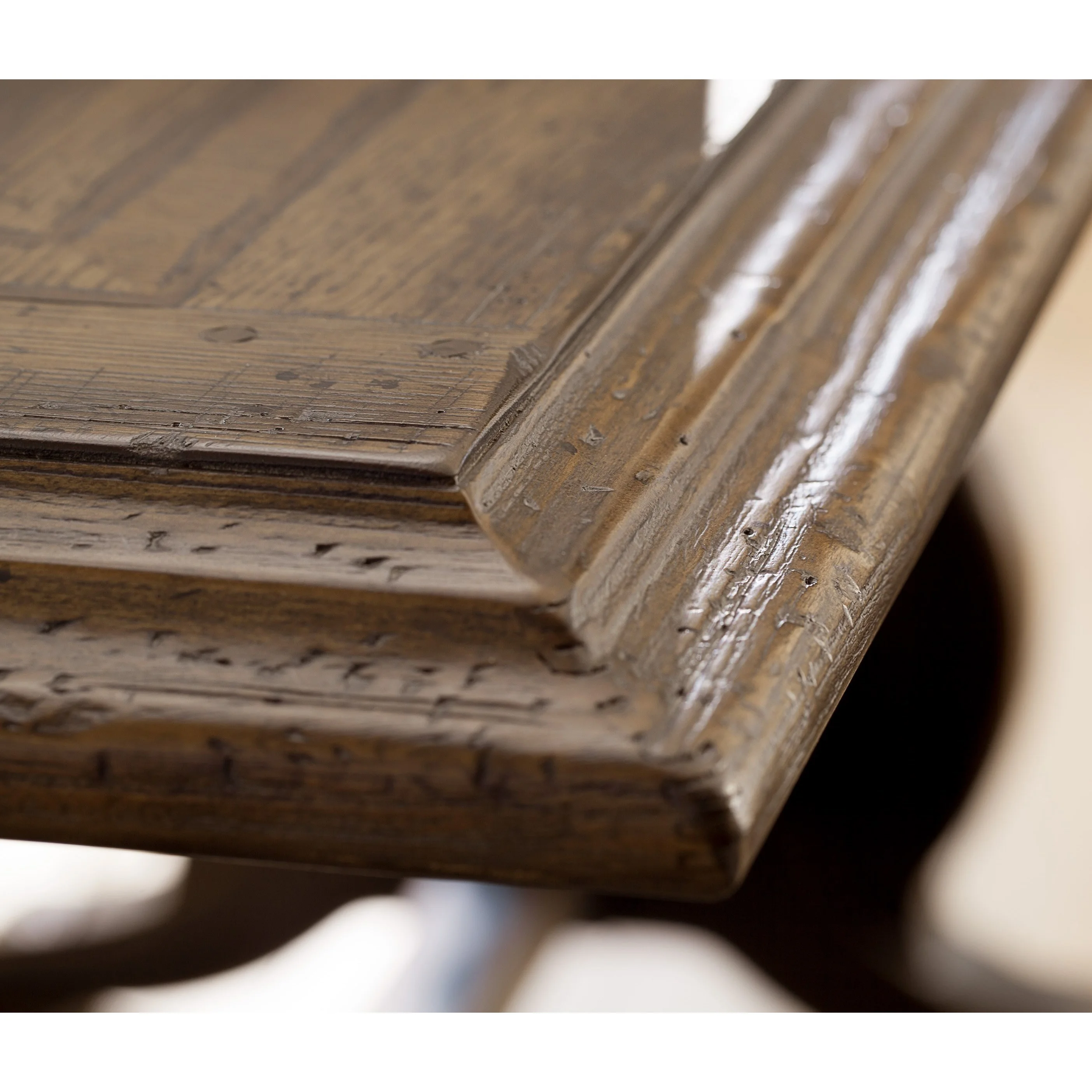 Hooker Furniture Hill Country 5960-75200-BRN Bandera 86in Table Trestle ...