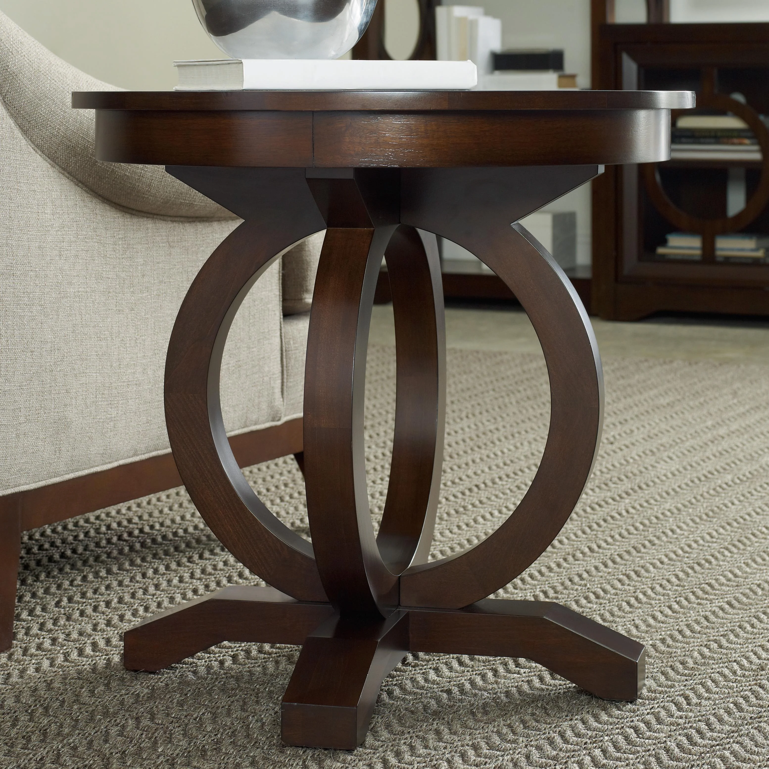 Hooker Furniture Kinsey 5066-80116 Contemporary Round End Table with ...
