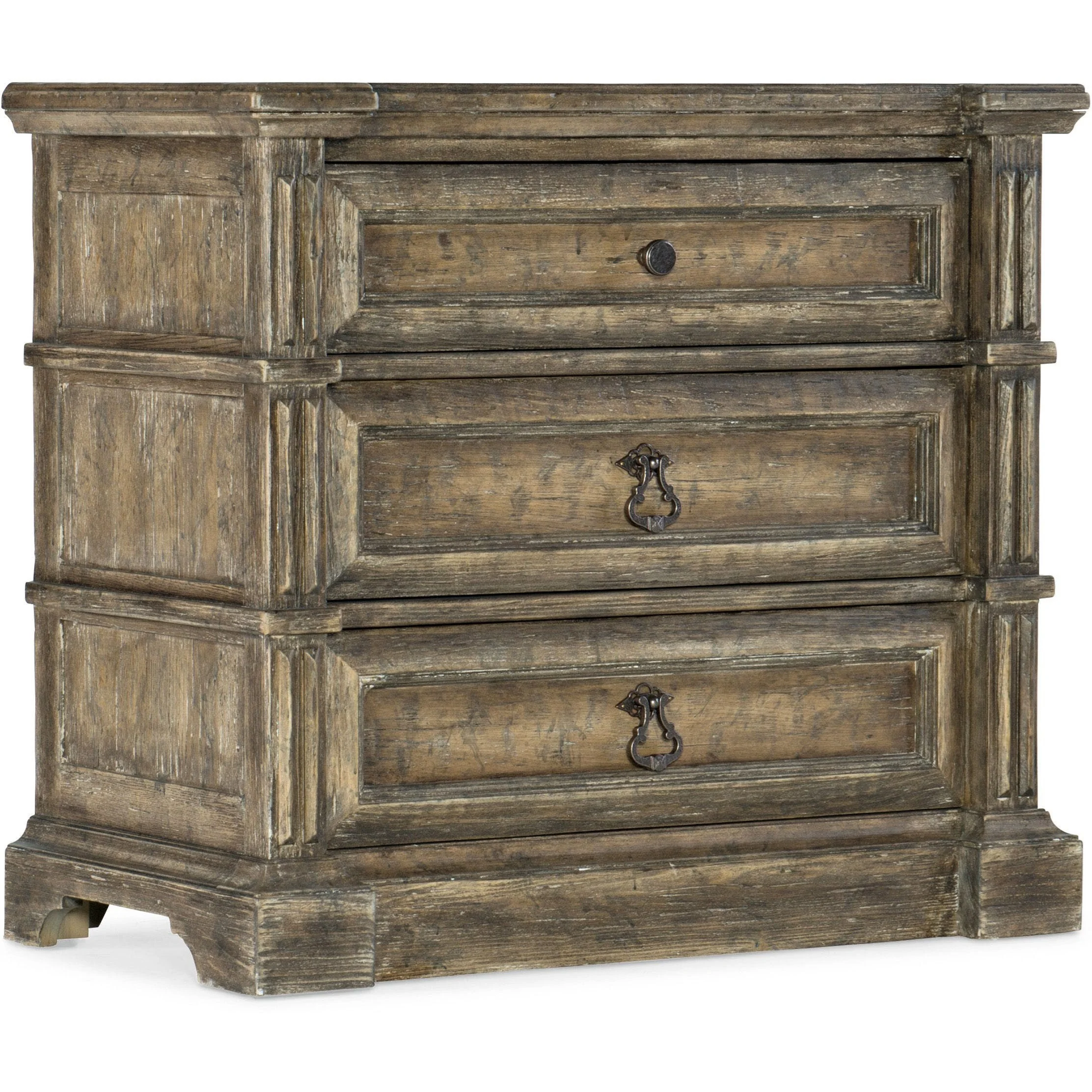 Hooker Furniture La Grange A696090016 Relaxed Vintage Three-Drawer ...