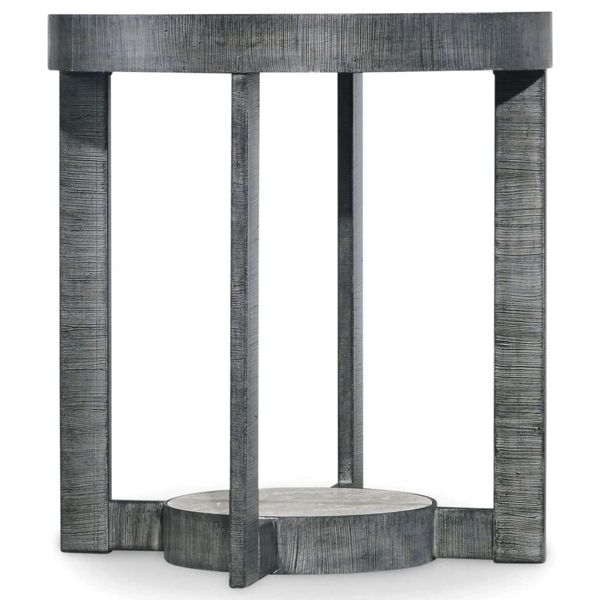 Hooker Furniture Mill Valley 5283-80114 Industrial Round End Table with ...