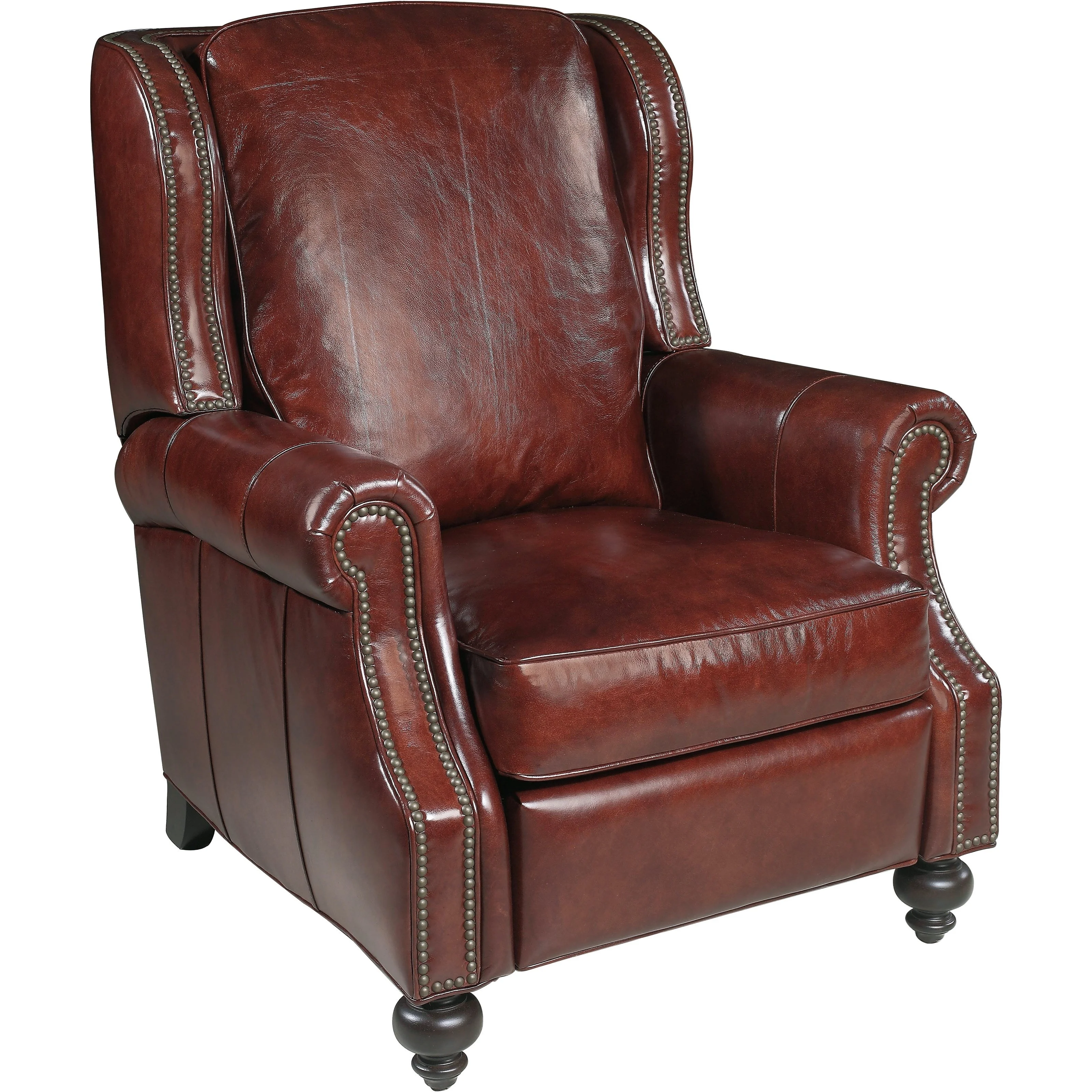Hooker Furniture Reclining Chairs RC140-085 Drake Traditional Leather ...