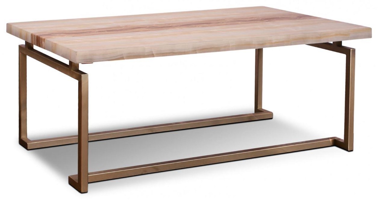 Horizon Home Spectrum H1335-200 SPECTRUM COCKTAIL TABLE ONYX TOP | Del ...