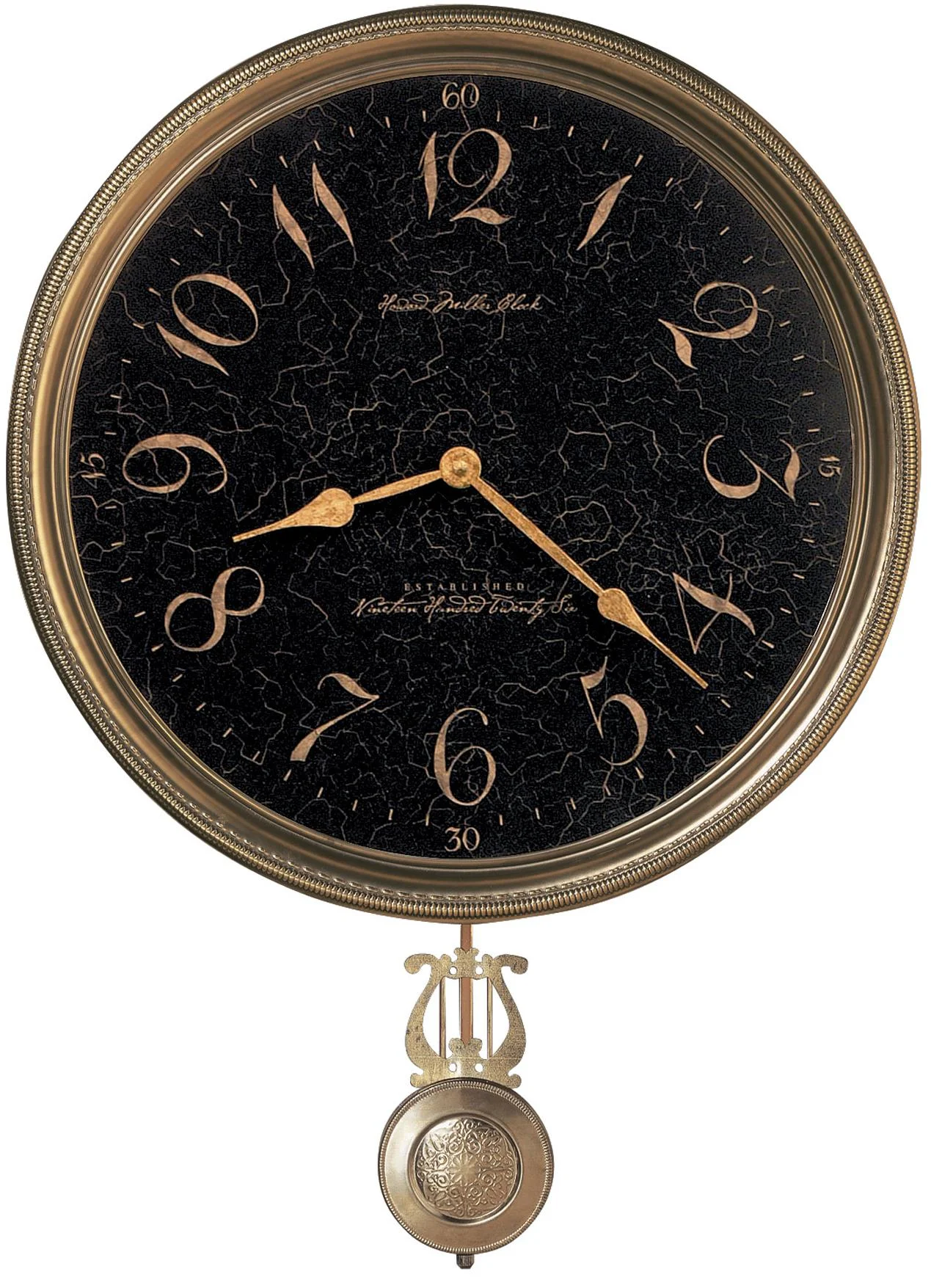 Howard Miller 620 620-449 Paris Night Wall Clock | Mueller Furniture ...