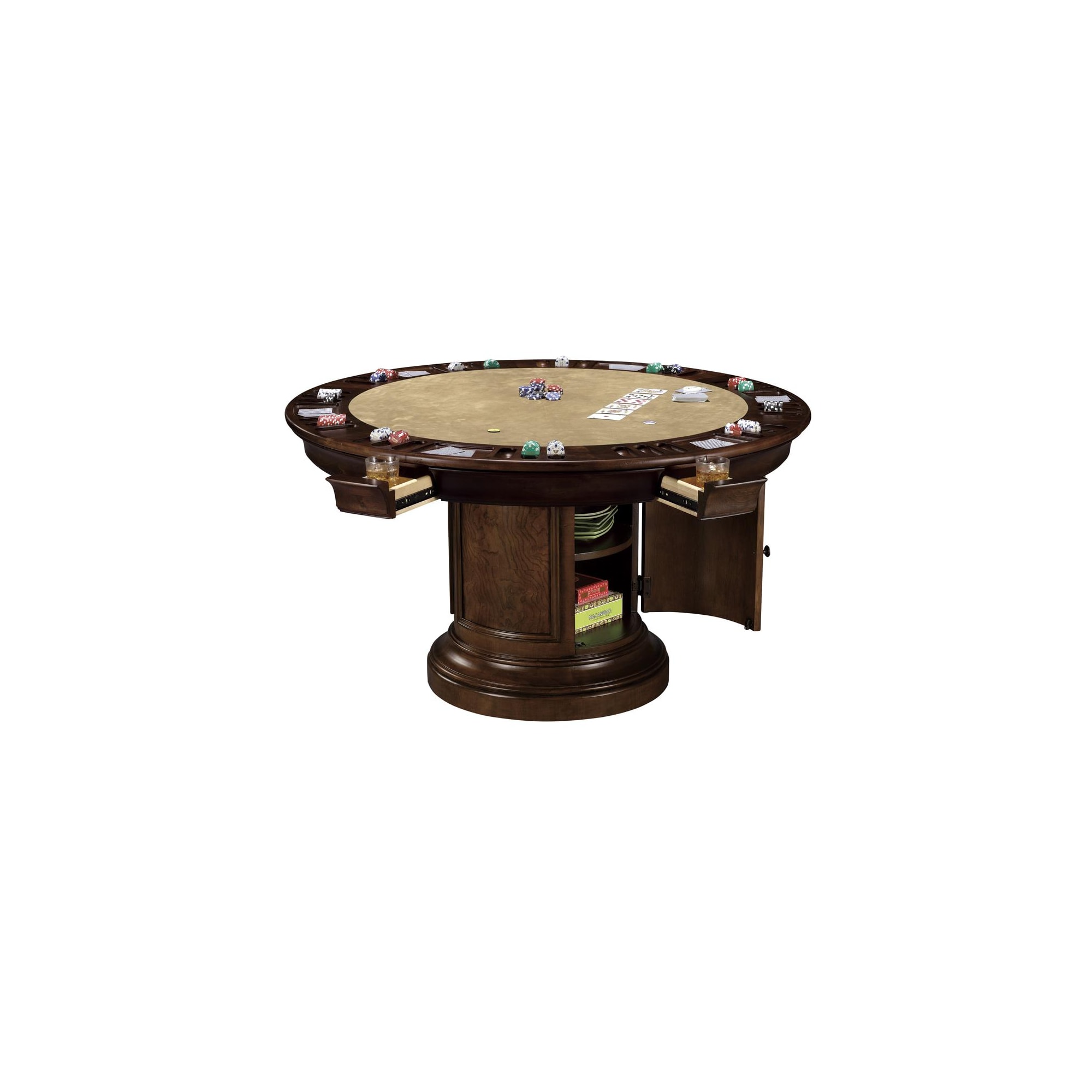 Howard Miller Ithaca 699-012 Dining & Poker Game Table | Mueller ...