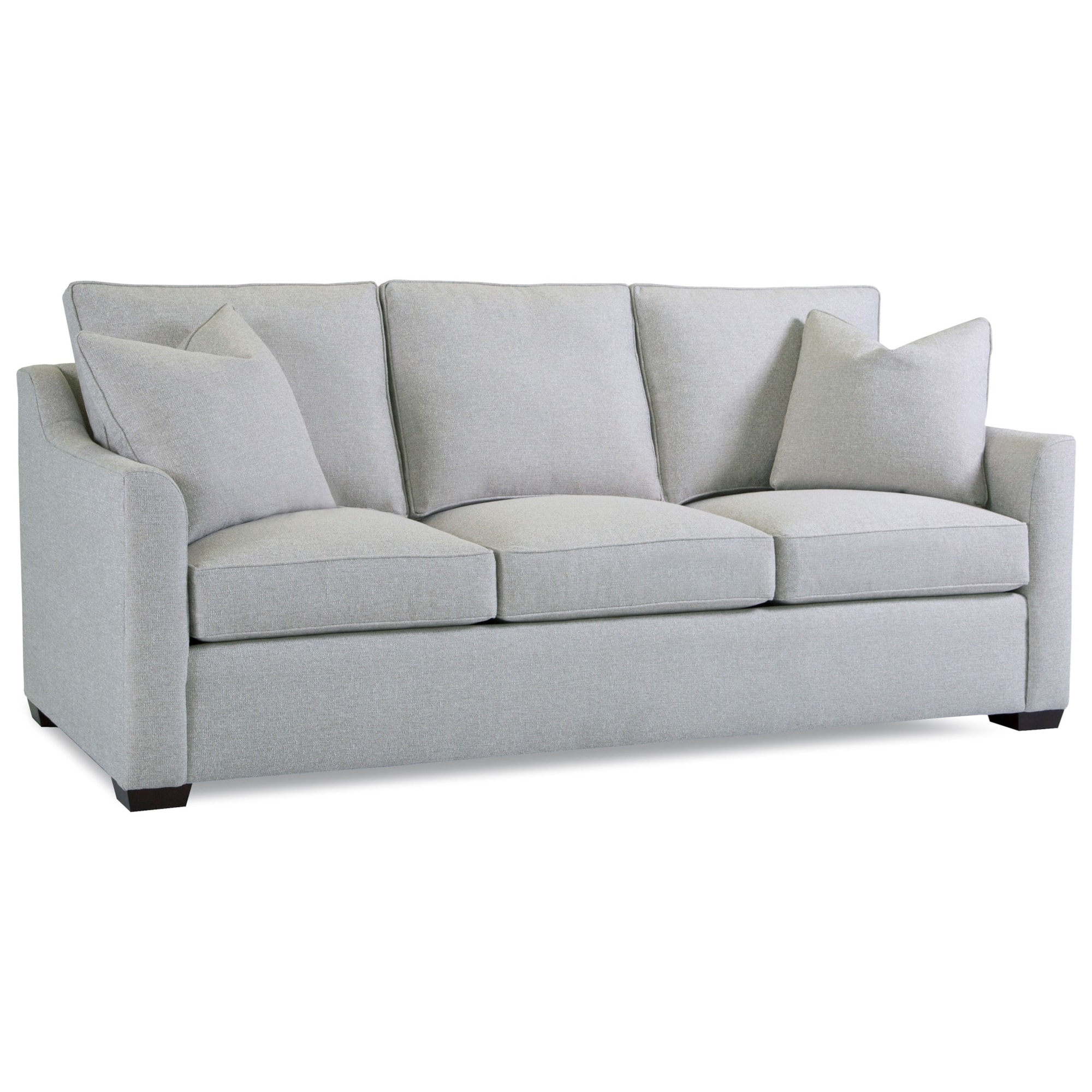 Huntington House Amelia 442041872 Casual 84" Sofa with Tux Arms ...