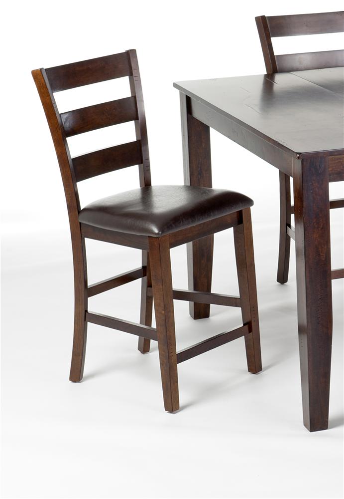 Intercon Kona INCKA-BS-669L-RAI Ladderback Upholstered Barstool ...