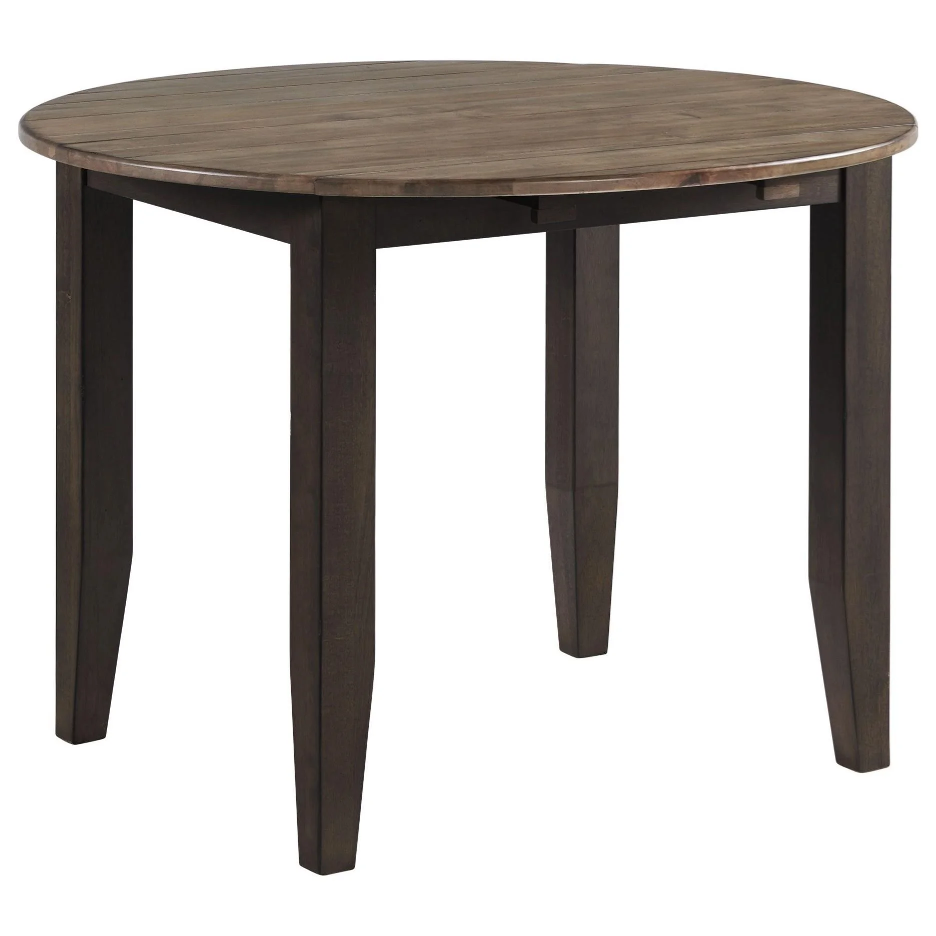 Intercon Beacon BE-TA-4242D-BWA-C Transitional Round Dining Table with ...