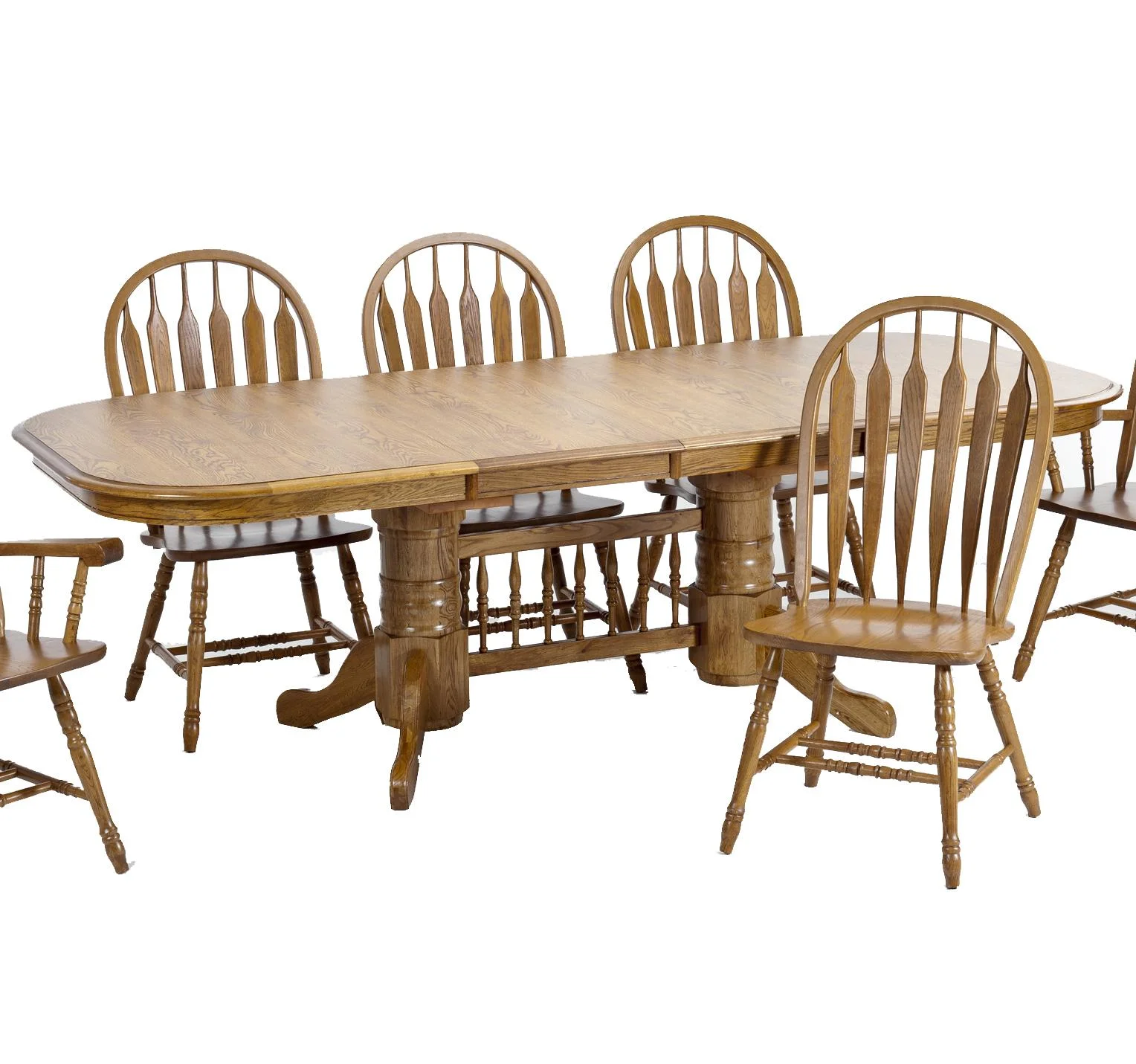 oak dining room sets