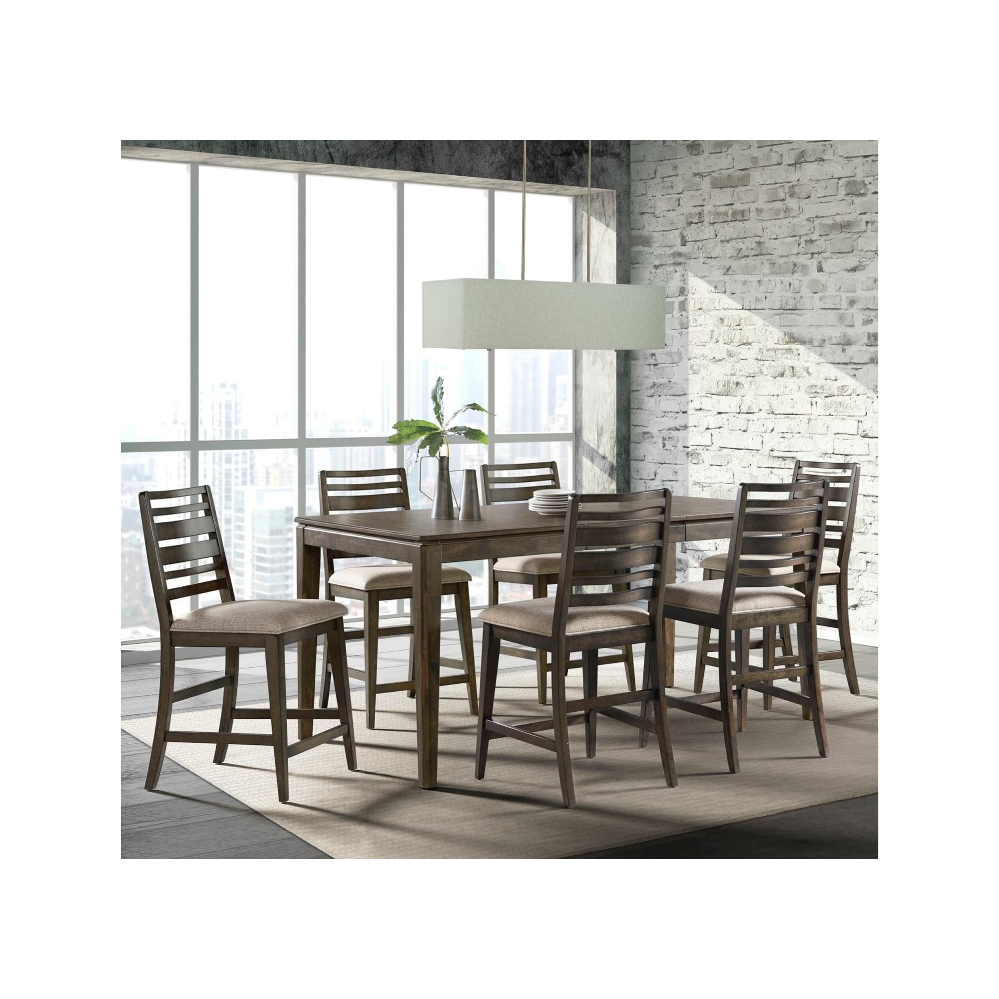 Intercon Kauai INCKI-BMW/CKIT CONTEMPORARY 5-PIECE COUNTER HEIGHT ...