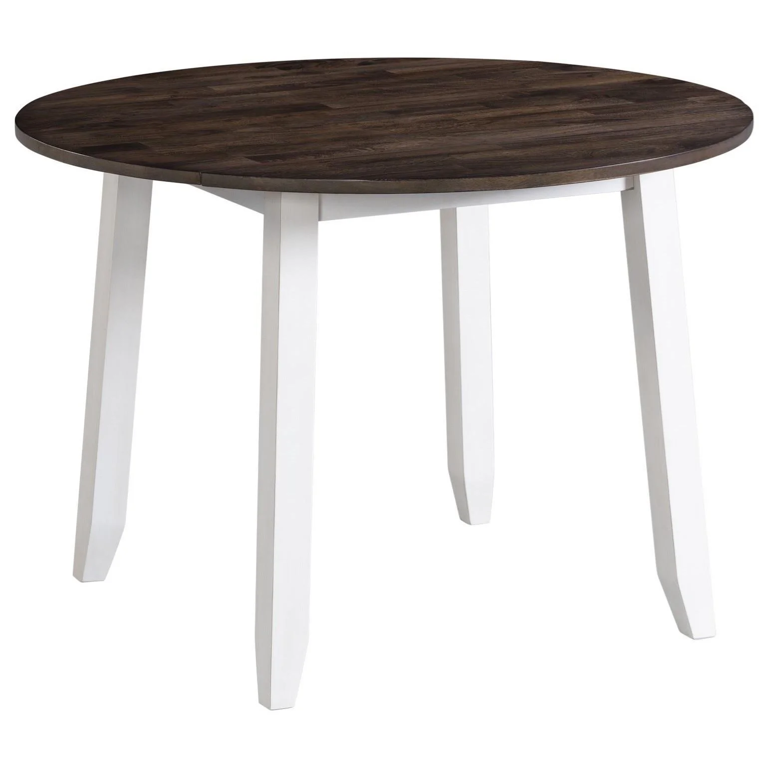 Intercon Kona INCKA-TA-4242D-GWH Wooden Round Top Drop Leaf Dining ...