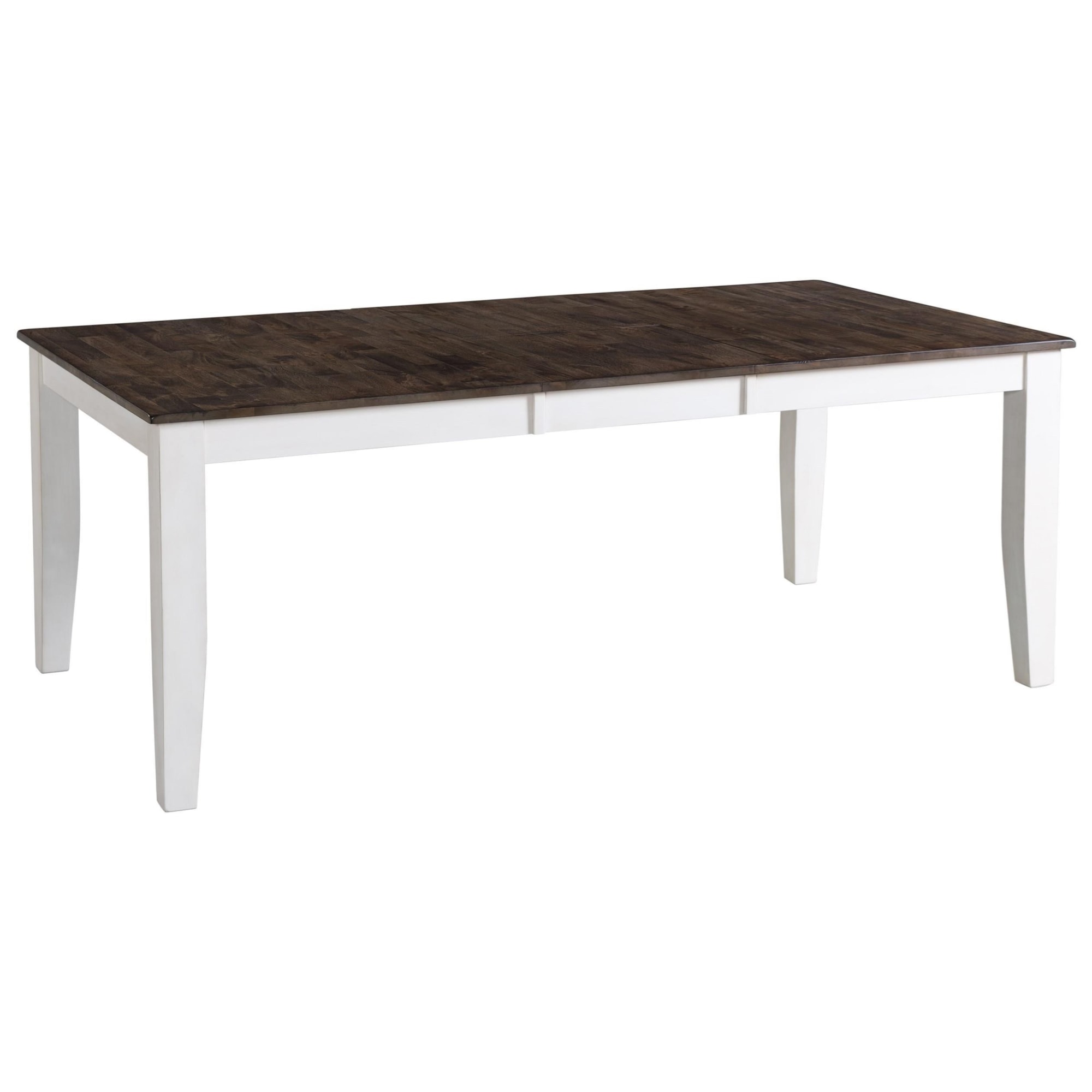 Intercon Kona INCKA-TA-4278-GWH Solid Mango Wood Dining Table with ...