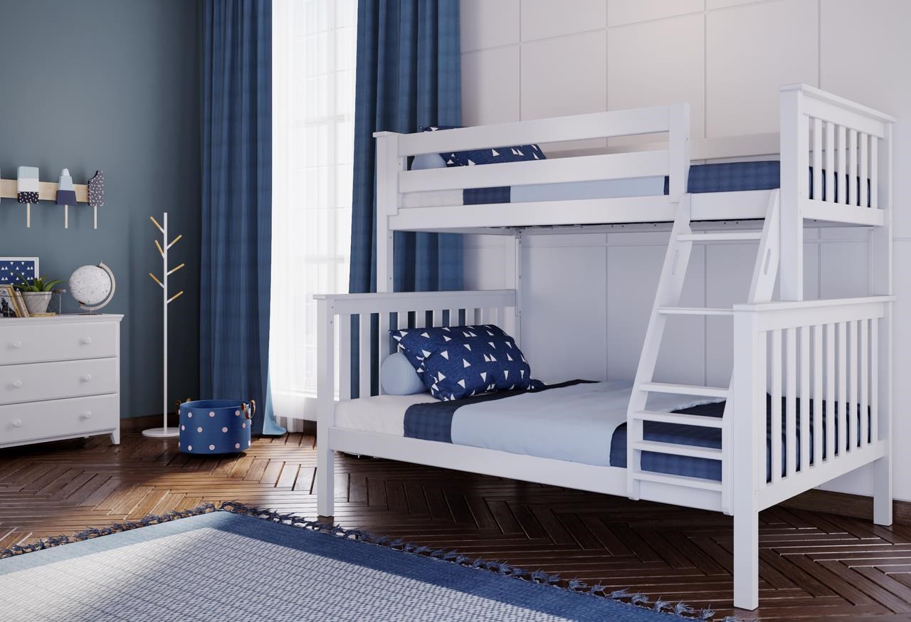 different angle bunk beds