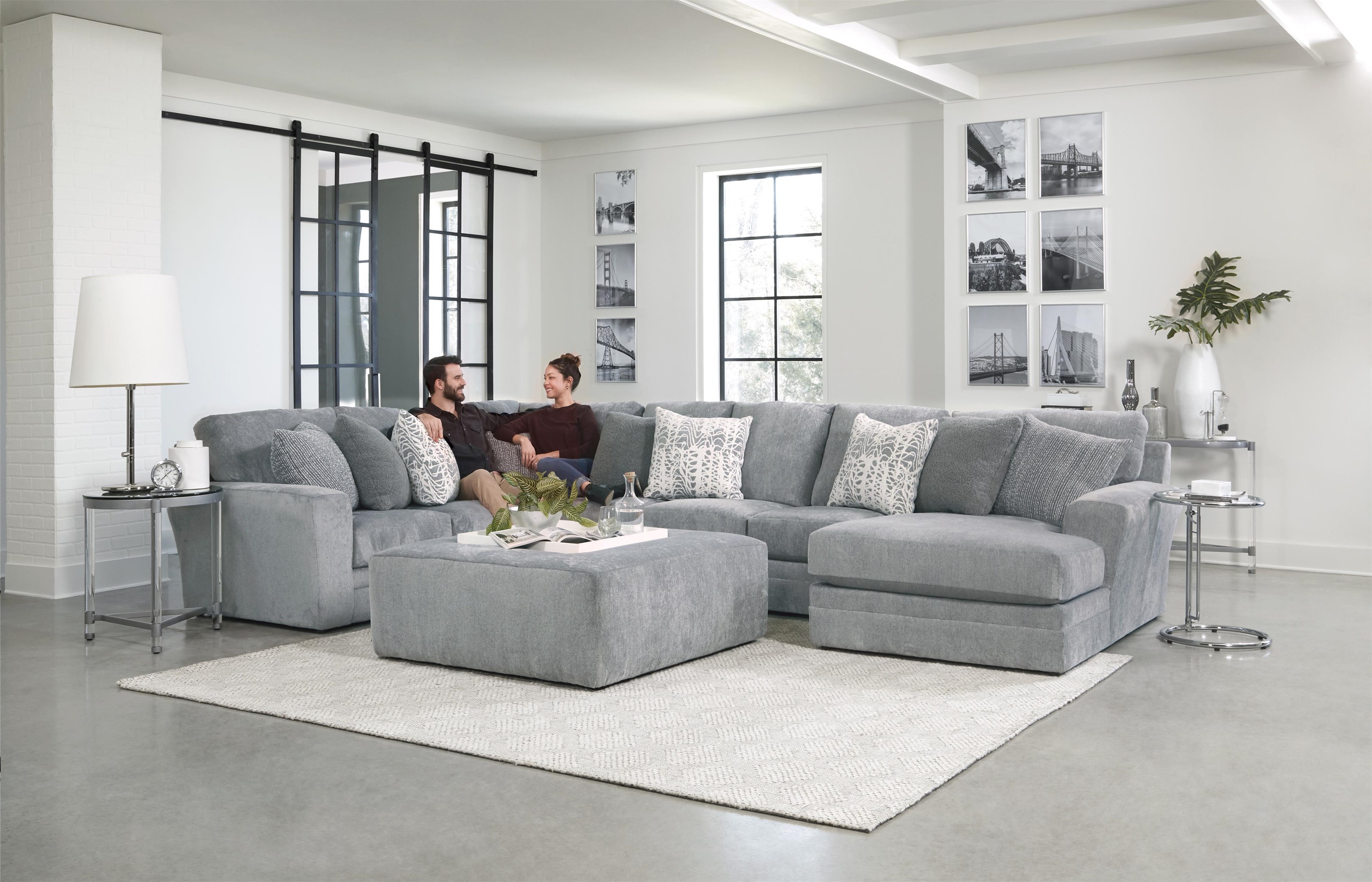 Jackson Furniture Glacier 9910356 3 PC Sectional | Johnny Janosik ...