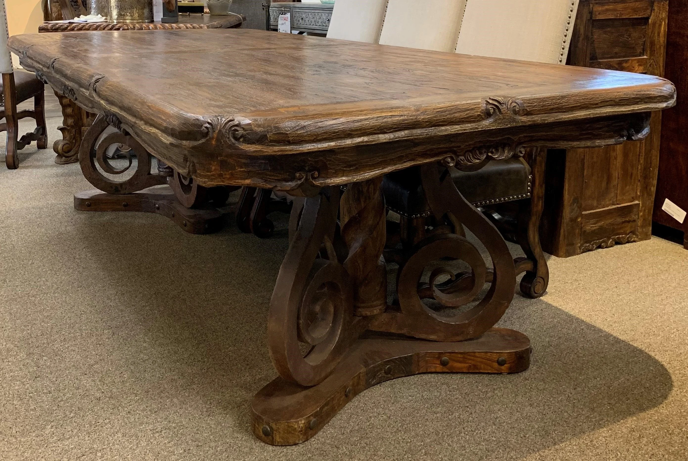 Jason Scott Collection Table TBL-IRN-108 Teak Dining Table | Howell ...