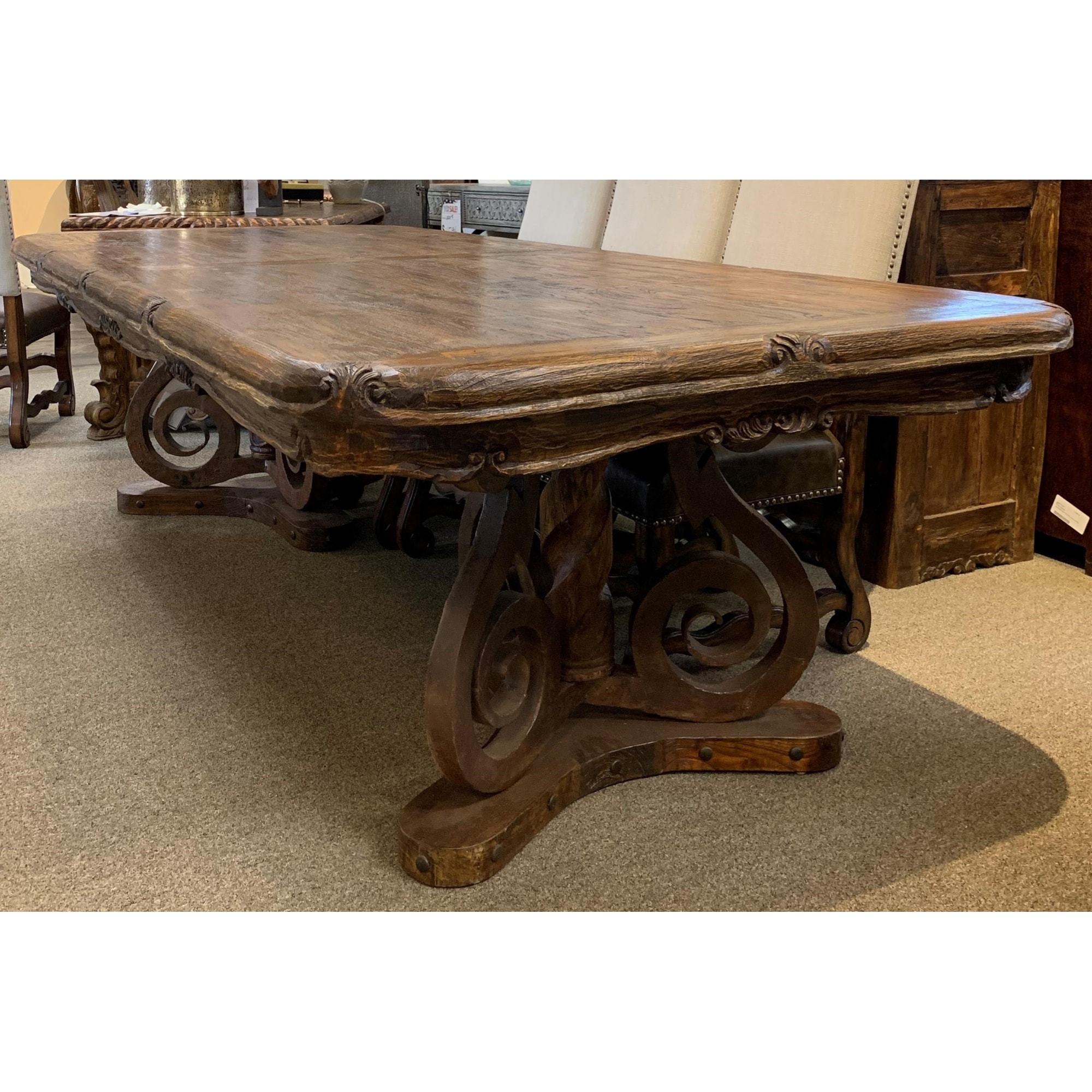 Jason Scott Collection Table TBL-IRN-108 Teak Dining Table | Howell ...