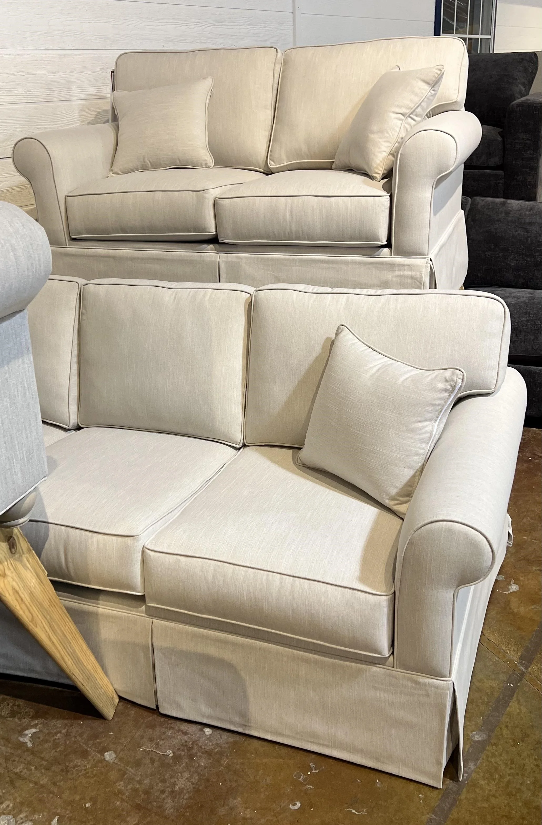 Jay Jay Design SARA SARA-2 Arm Sofa-Malibu Linen 2 Arm Sofa | Reeds ...