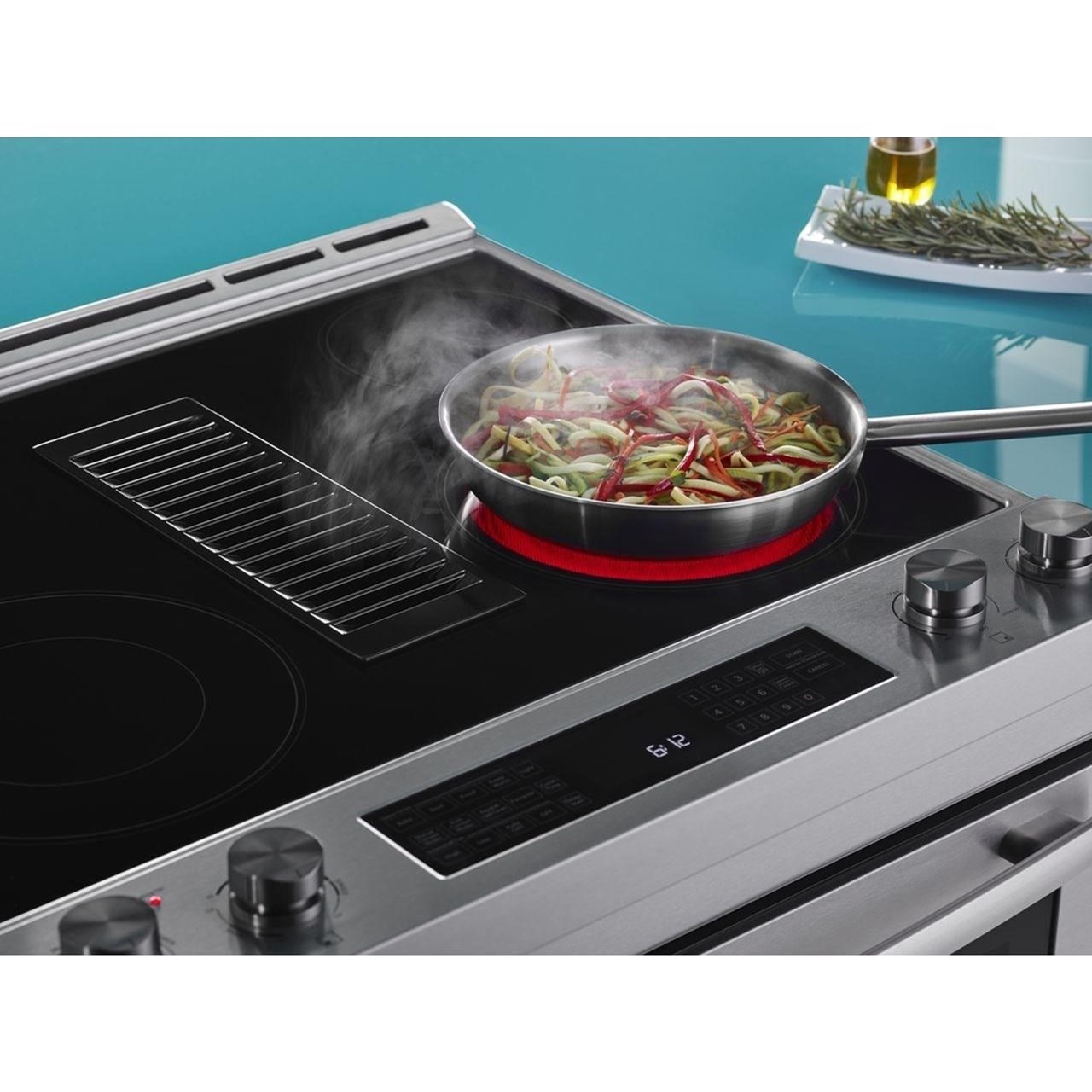 Cooktop With Downdraft Electric
