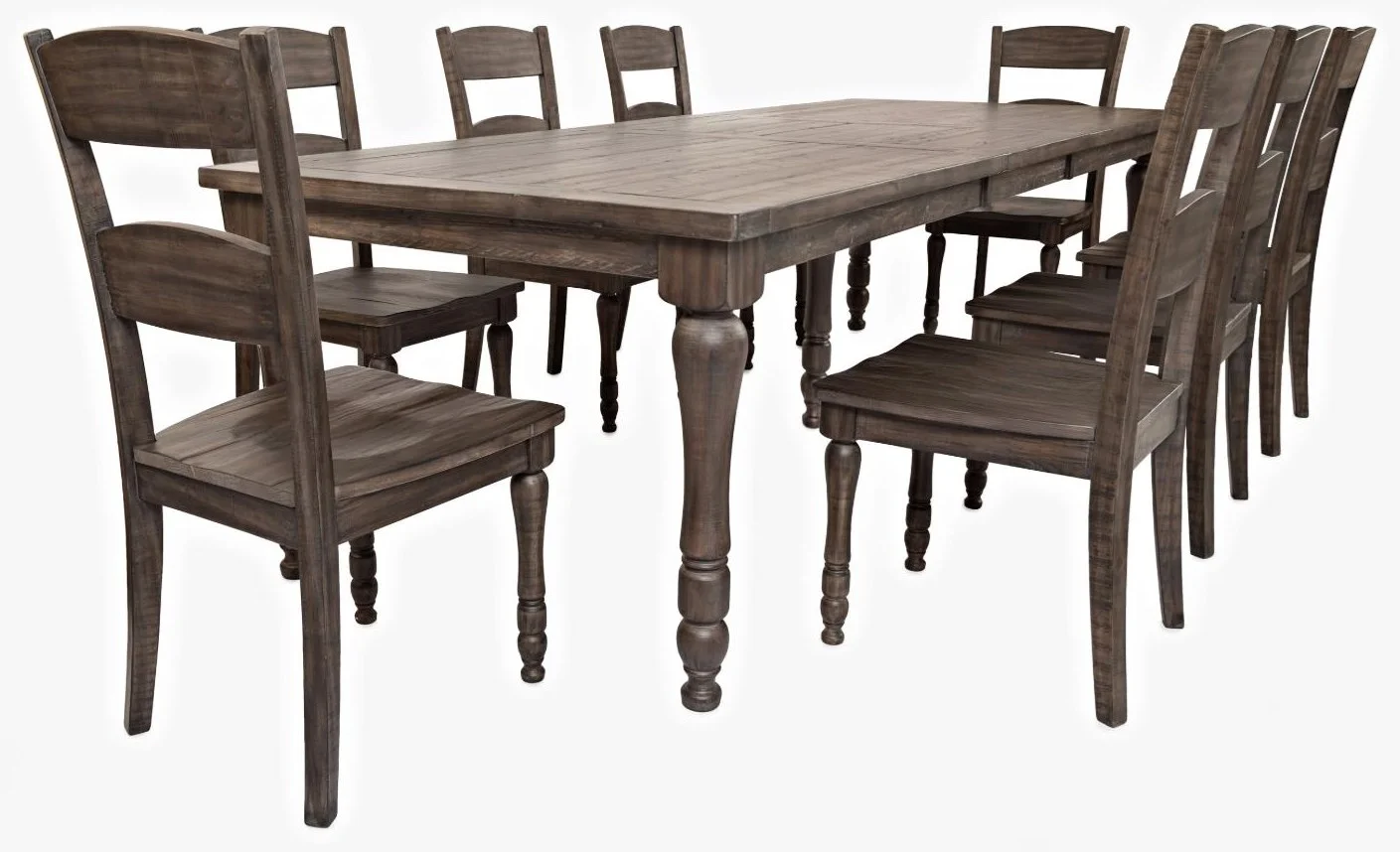 Jofran Madison County 1700-106+8X401KD Table & 8 Chairs | Reeds ...