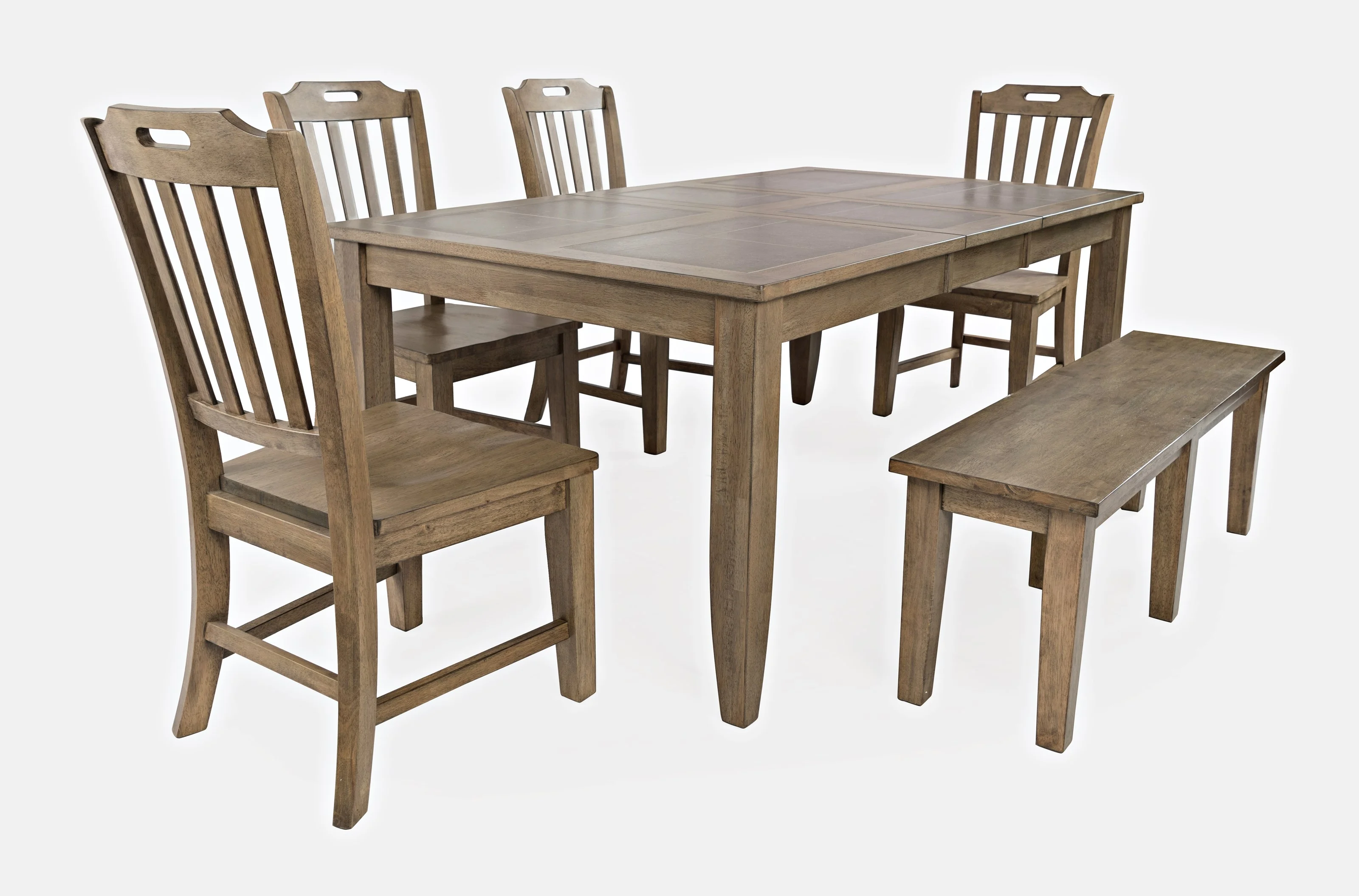 Jofran Prescott Park 6PC 1936-42 6-Piece Dining Table and Chair Set ...