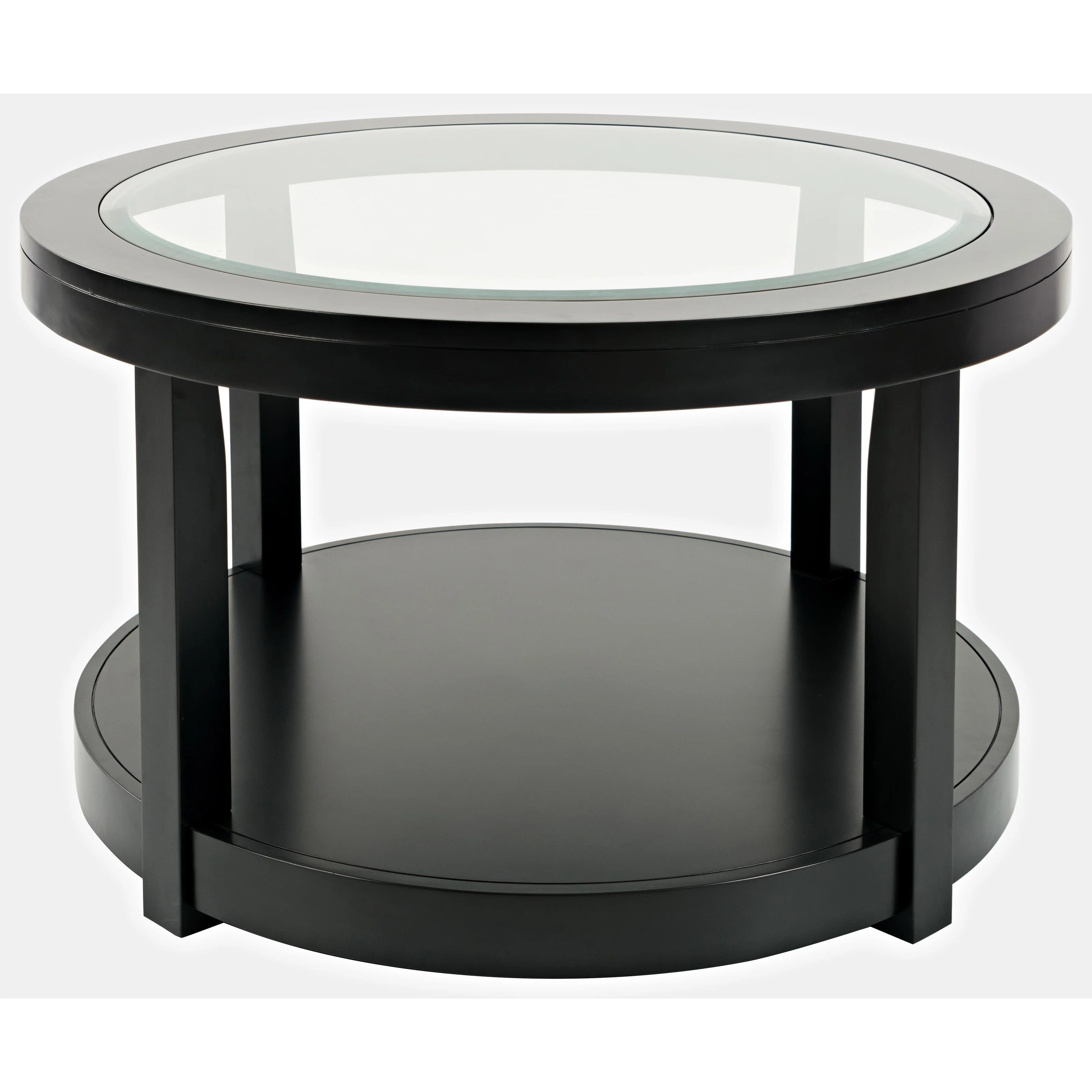 Jofran Urban Icon 2001-2 Round Castered Cocktail Table | A1 Furniture ...