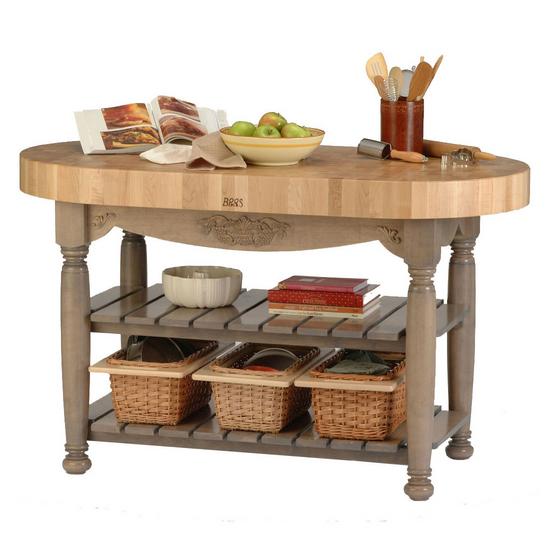 John Boos Butcher Block Kitchen Cart | Besto Blog