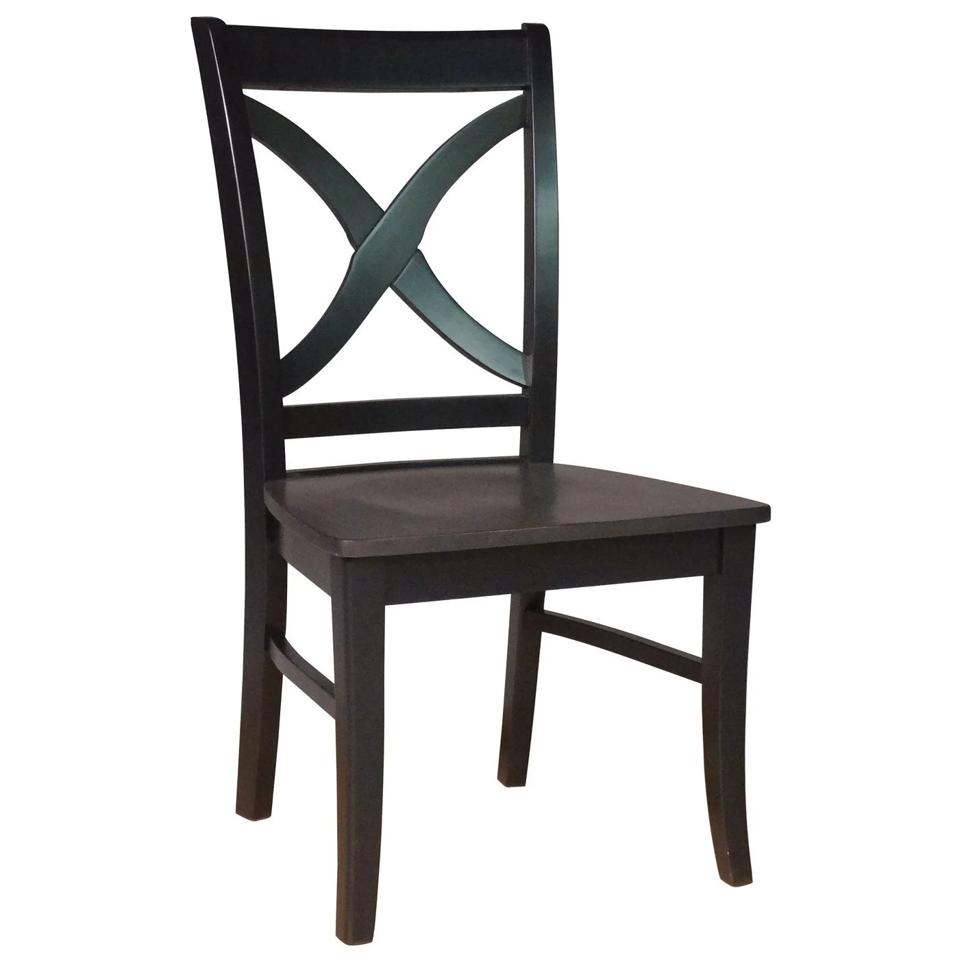 John Thomas Cosmopolitan C75-14B Transitional Salerno Chair with Curved ...