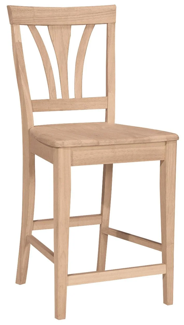 John Thomas SELECT Dining Room S-9182B Transitional 24" Fanback Stool ...