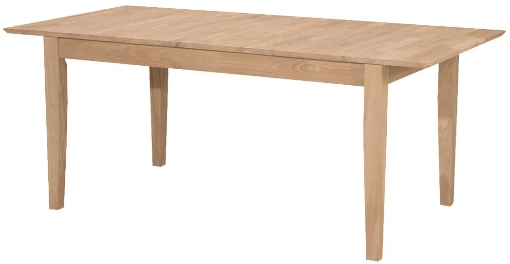 John Thomas SELECT Dining Room T-3660XBS Casual 30 x 60" Butterfly Leaf Extension Table w/ 30" H ...