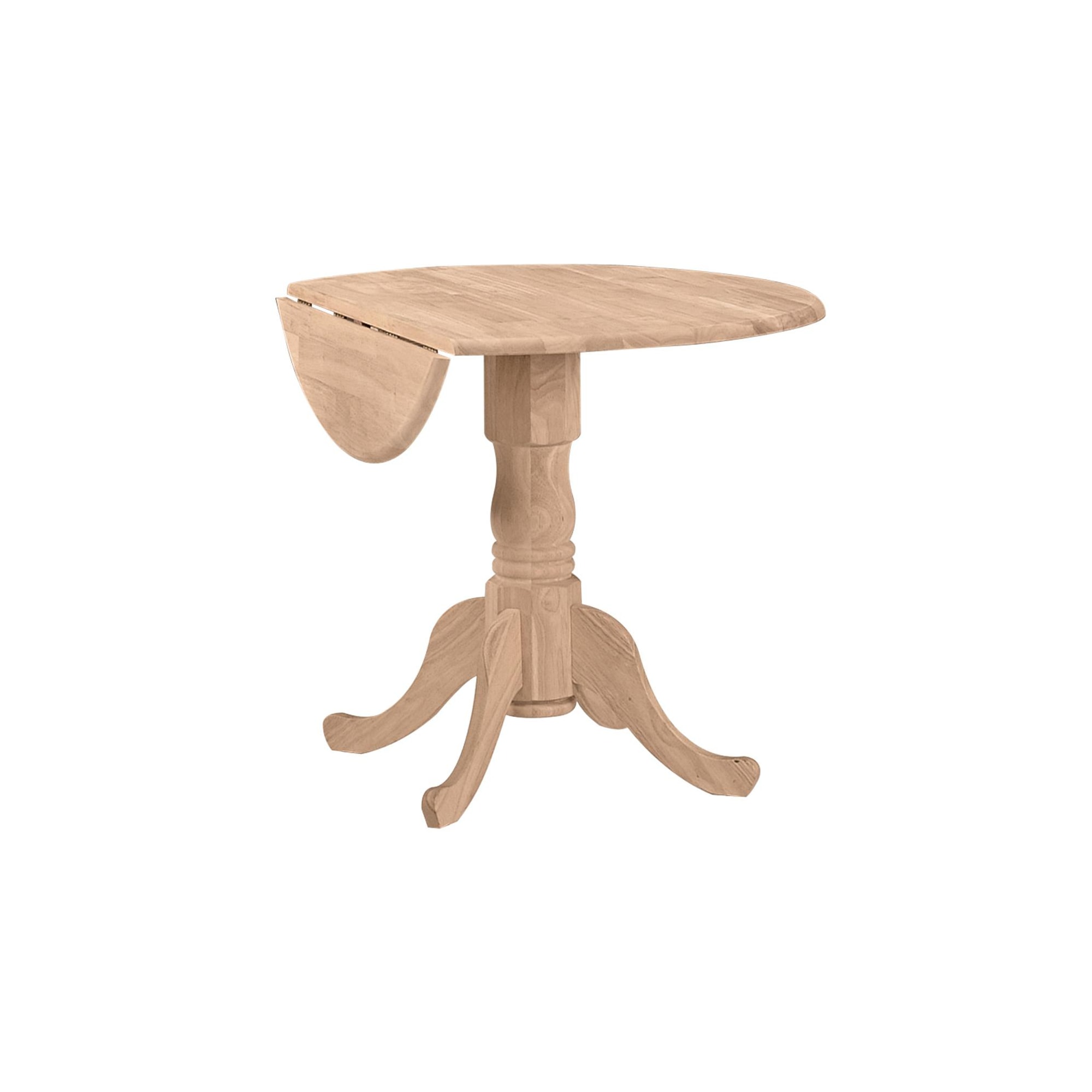 John Thomas SELECT Dining Room T-36DP Traditional Round Drop-Leaf ...