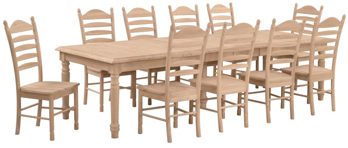 John Thomas SELECT Dining Room T-42120XXT / T-51B Farmhouse Large ...