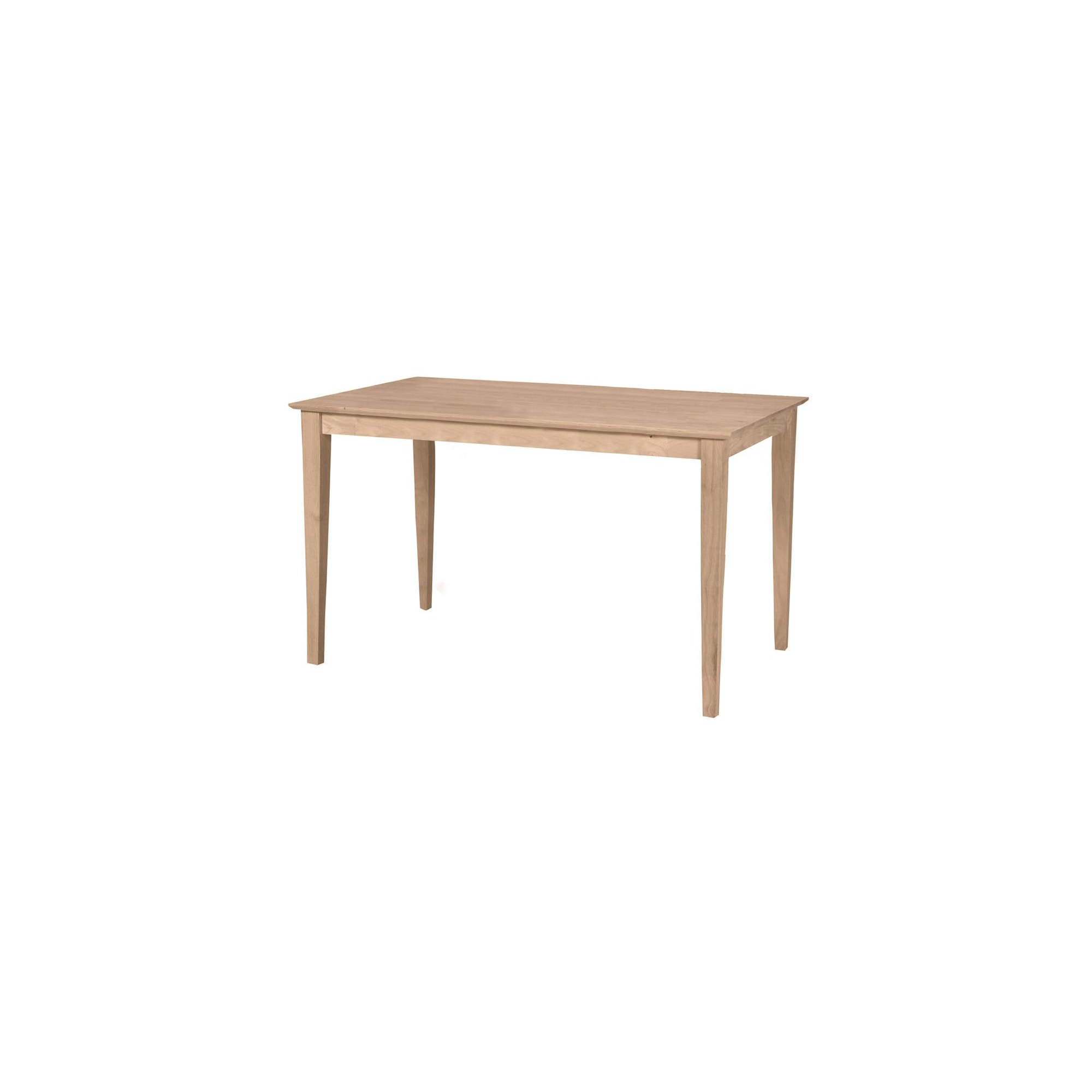 John Thomas SELECT Dining Room T-6036 Casual Solid Top Shaker Table | Belfort Furniture | Table ...