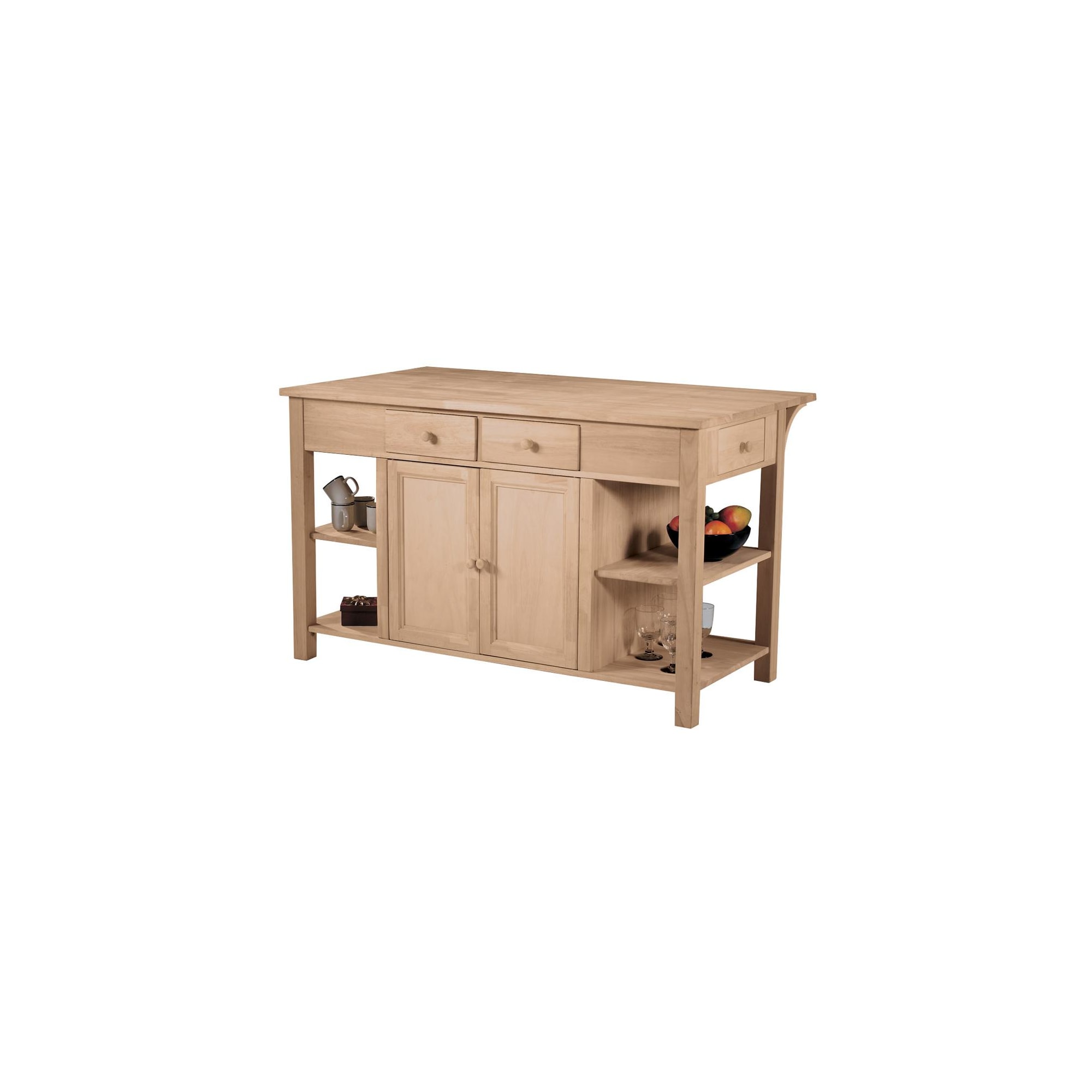 John Thomas SELECT Kitchen WC-6034AB Transitional Super Kitchen Center ...