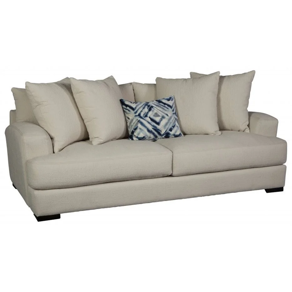 Jonathan Louis Carlin 34630 Casual Contemporary Sofa with Loose Back ...