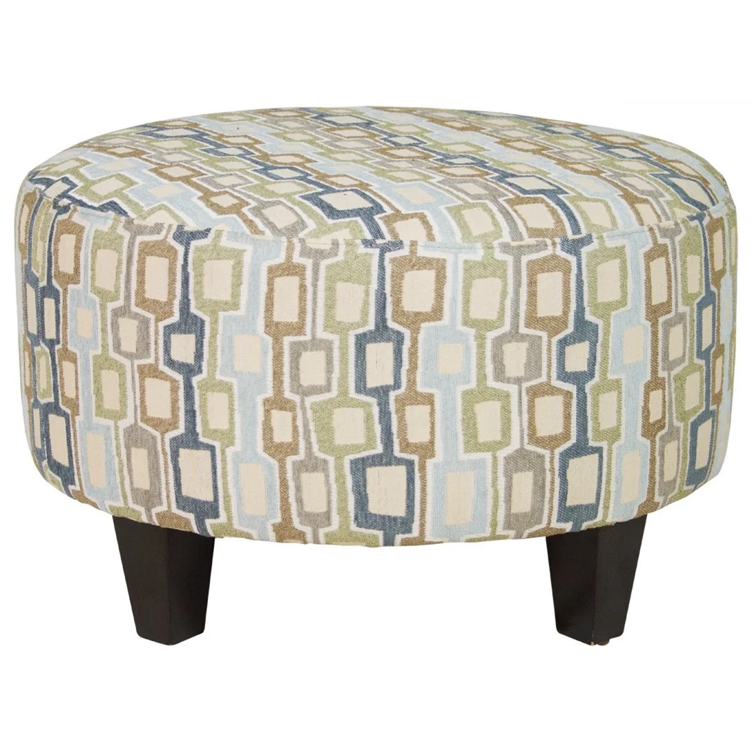 Jonathan Louis Ottomans 22139 Small Round Ottoman | Thornton Furniture ...