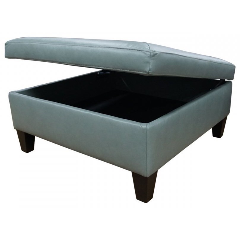 Jonathan Louis Ottomans 83262 Medium Square Storage Ottoman | Thornton ...